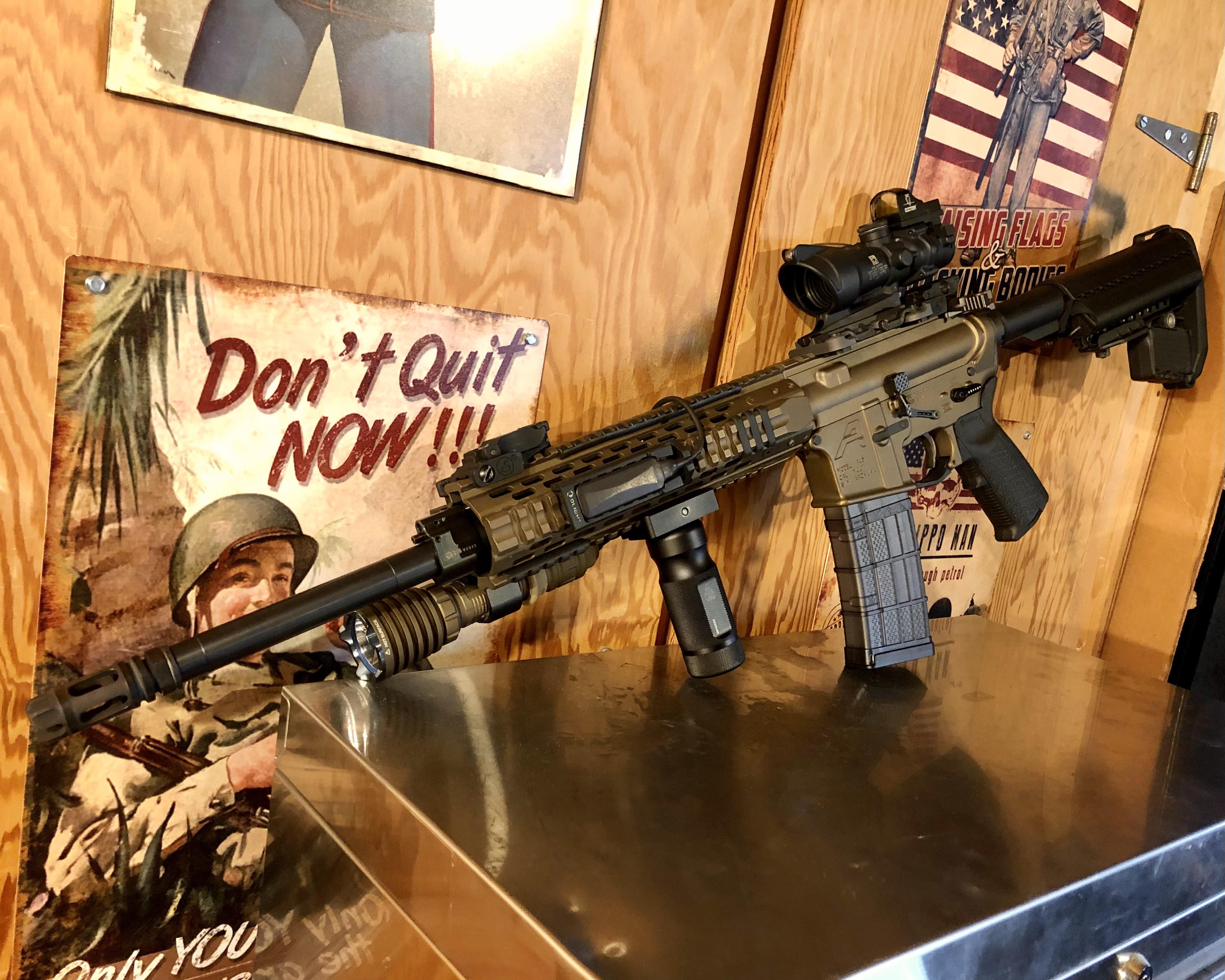 My Aero Precision Burnt Bronze build with a TA31 ACOG | Scrolller