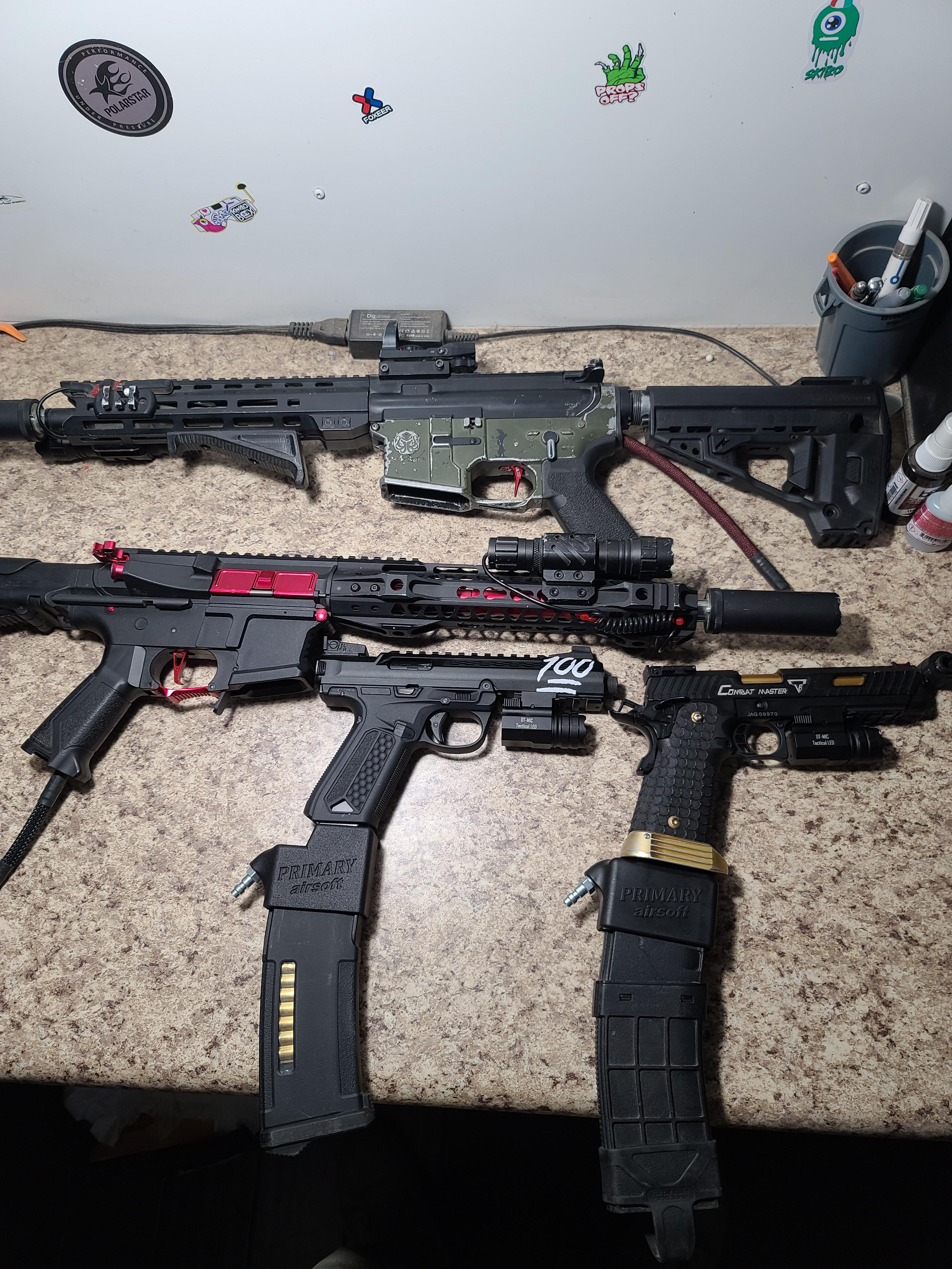 My airsoft collection | Scrolller