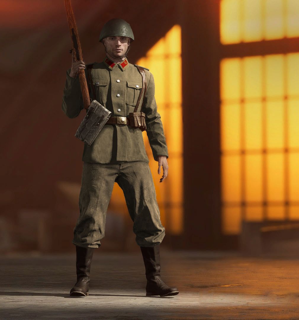 my attempt at a Soviet soldier. | Scrolller