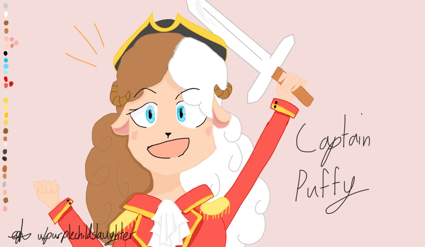 My attempt on drawing Captain Puffy | Scrolller