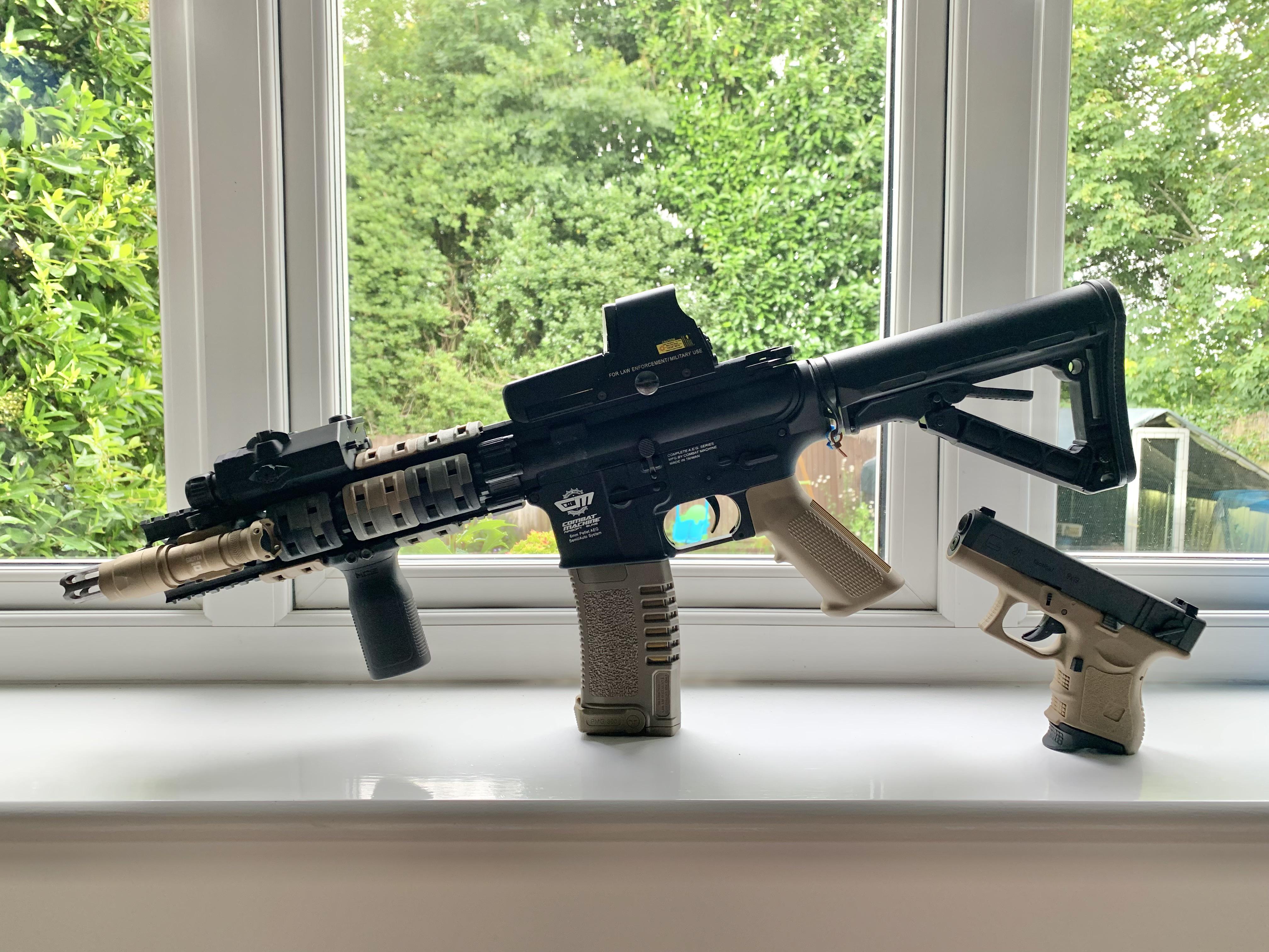 My beautiful Mk18 Mod.1 and Glock 26 😍 | Scrolller
