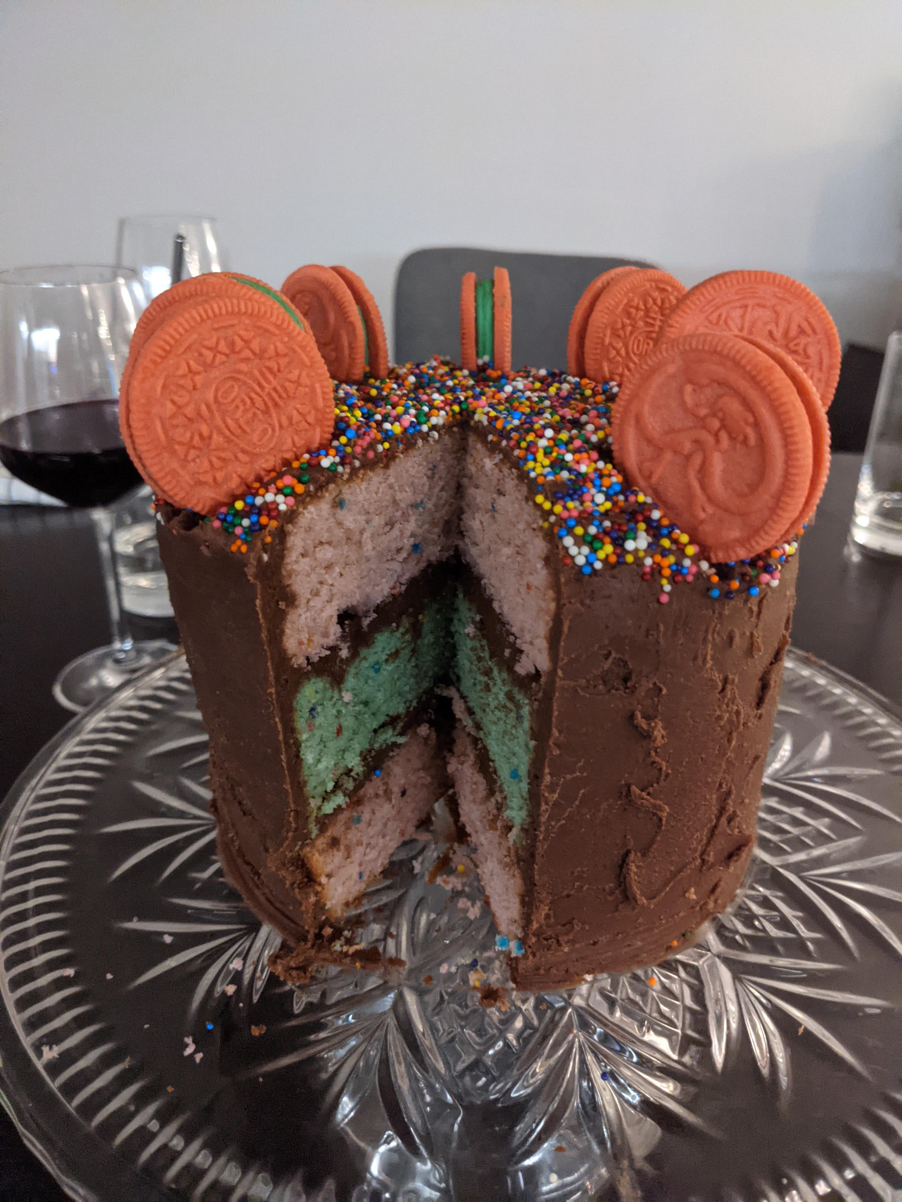 My best friend made me a Chromatica Oreo themed birthday cake | Scrolller
