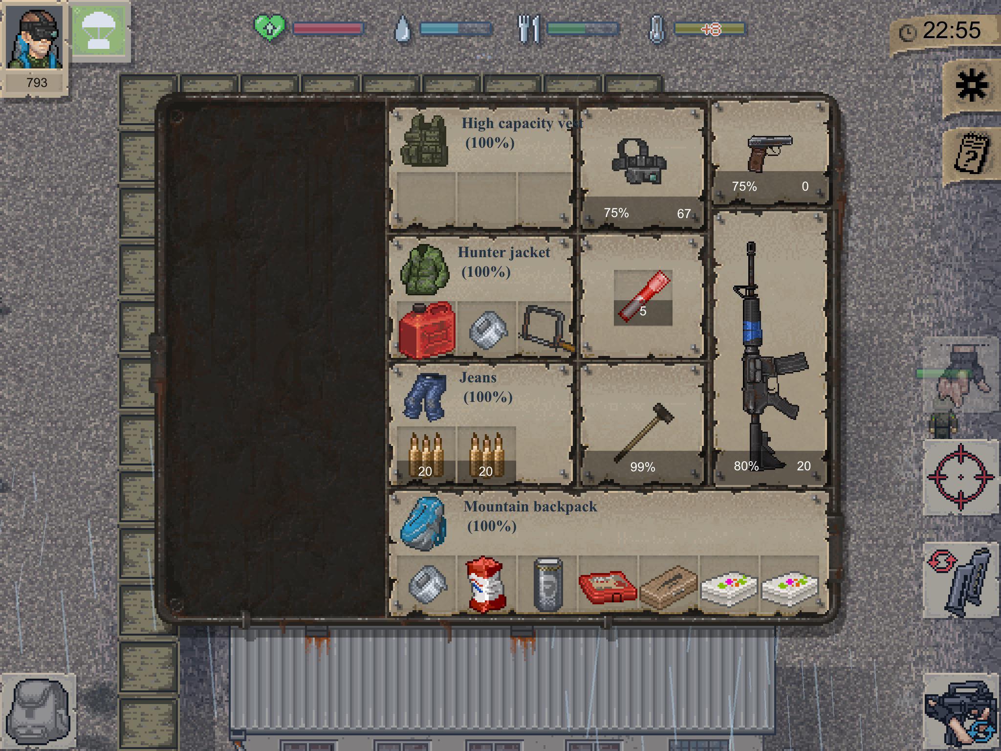 My best loadout ever. Acquired all of this on the second day, Veteran Mode. | Scrolller