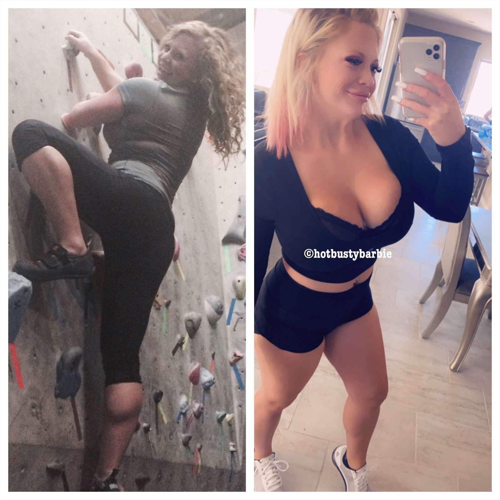 My bimbofication before and after [F] | Scrolller