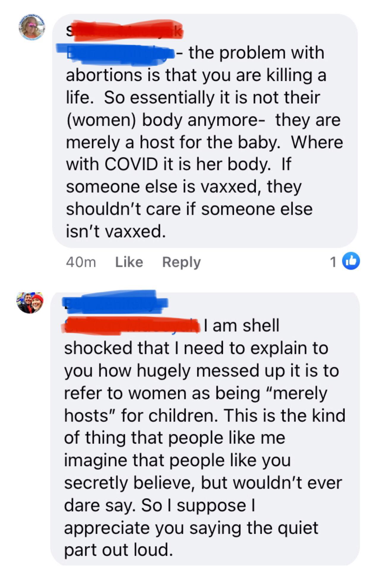 “My body, my choice!” | Scrolller