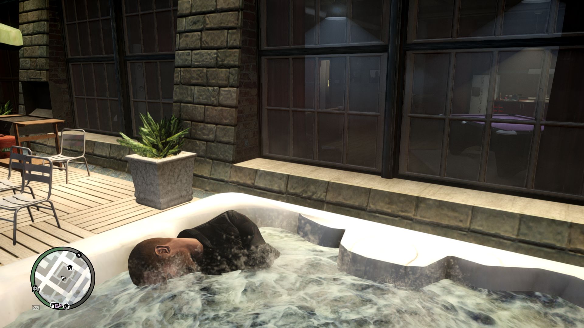 My Boi Niko Chilling In Hot Tub Scrolller