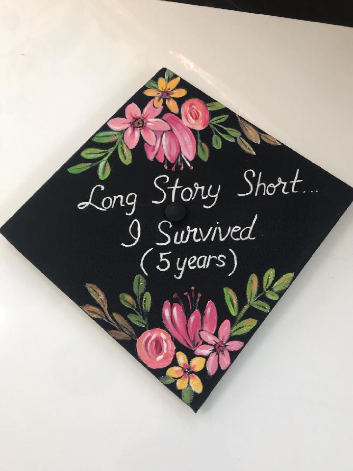 My college graduation cap💞 | Scrolller