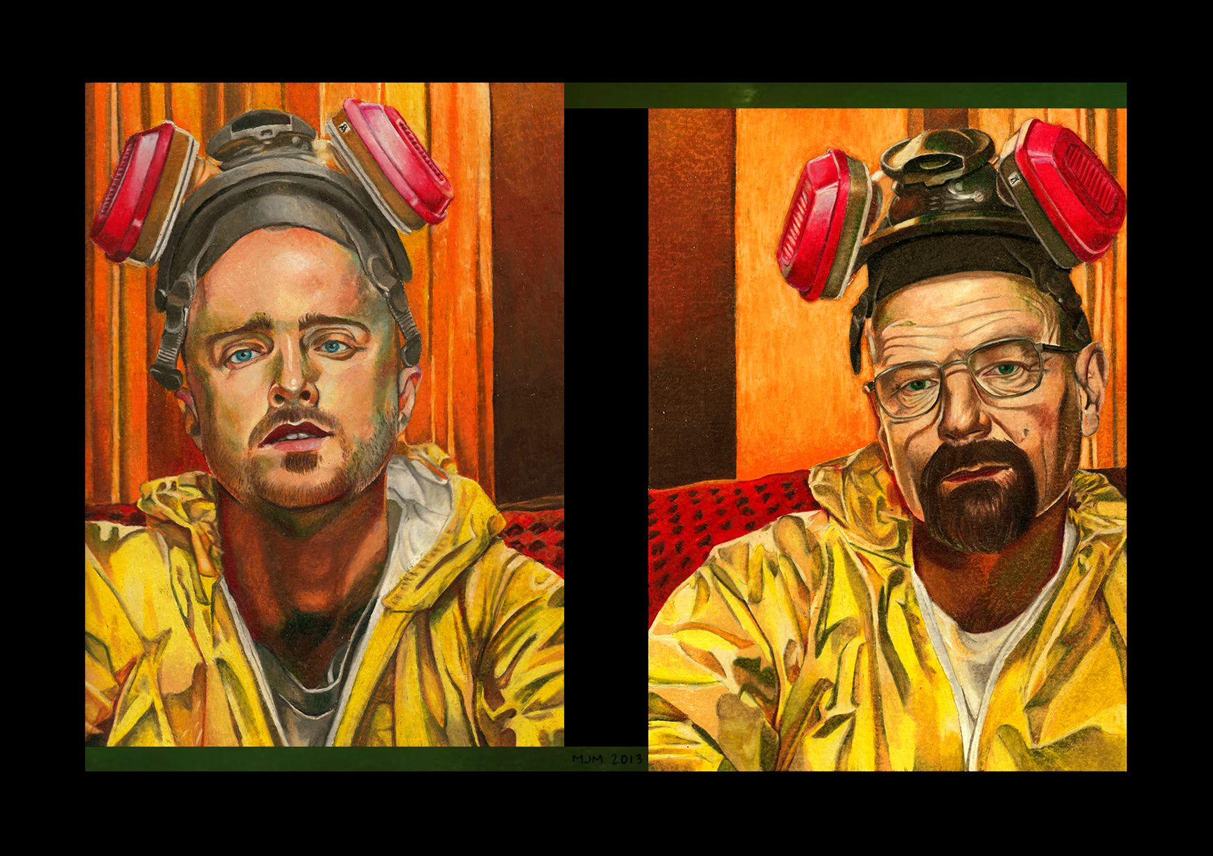 My colored pencil Breaking Bad tribute | Scrolller