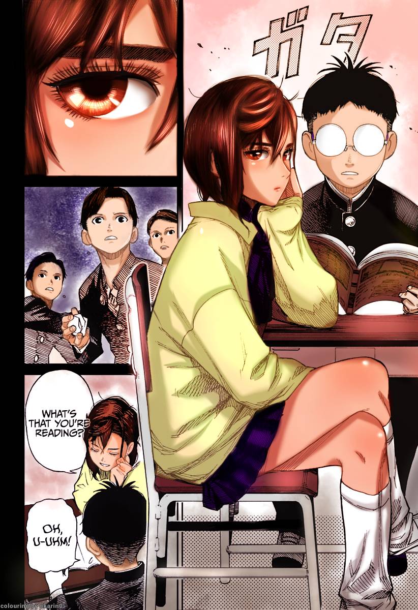 My colouring for this panel. | Scrolller