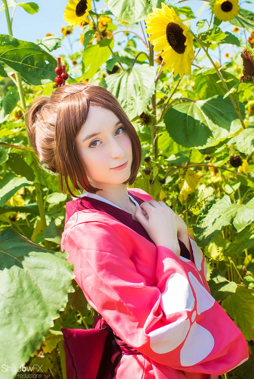 My cosplay of Fuu in a sunflower field! | Scrolller