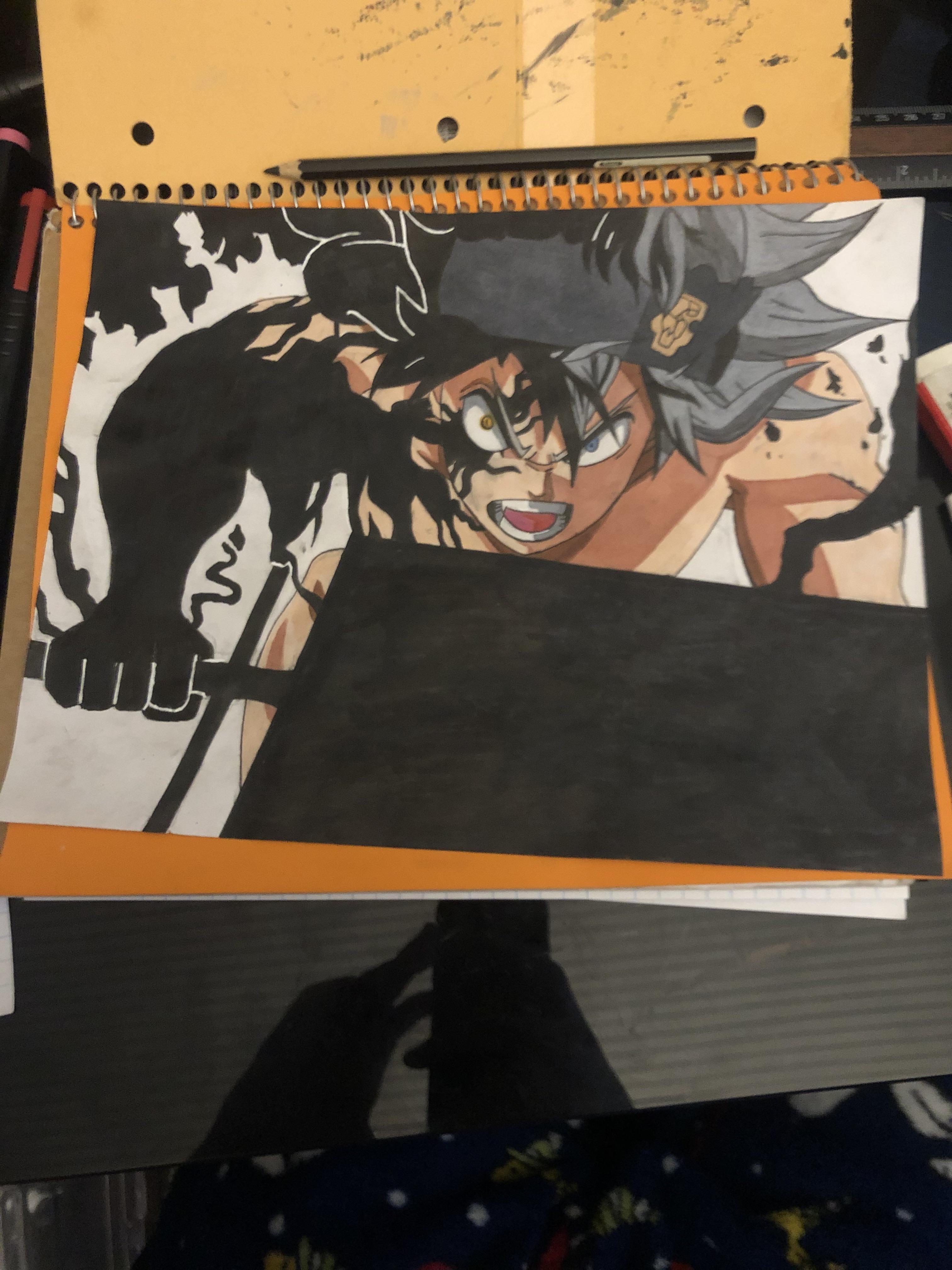 My Demon Mode Asta drawing! | Scrolller