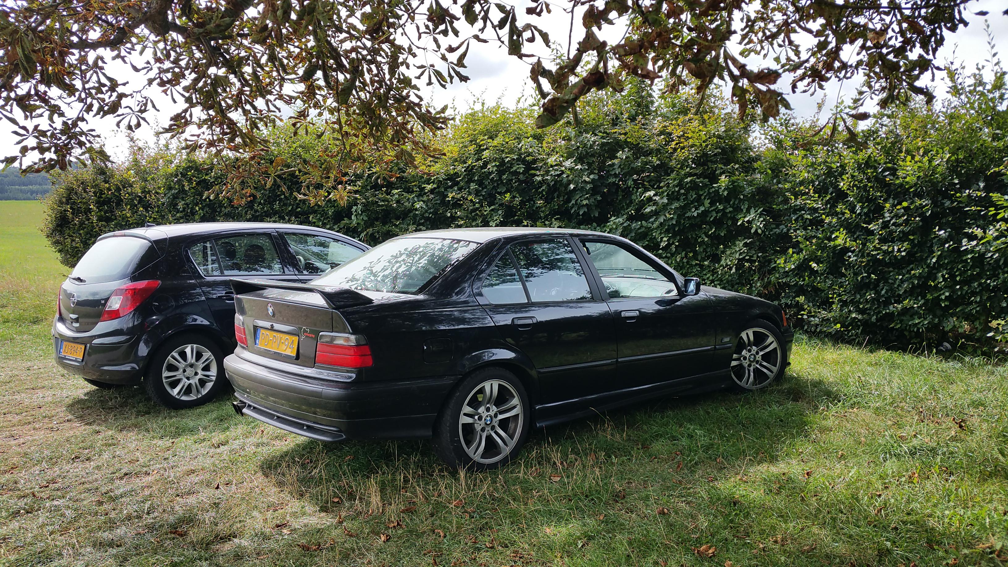 My E36 and my gf's corsa in the middle of the Green Hell | Scrolller
