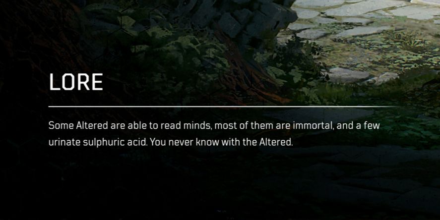 My favorite loading screen Lore so far | Scrolller