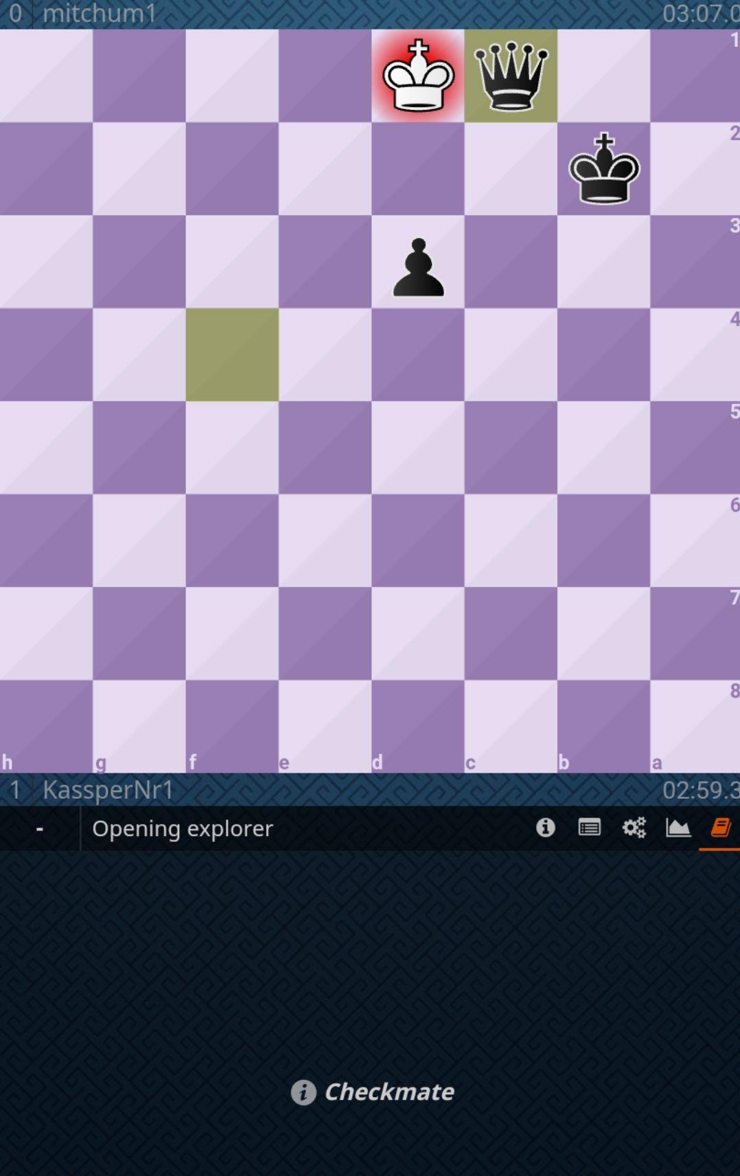 My favourite opening, the checkmate | Scrolller