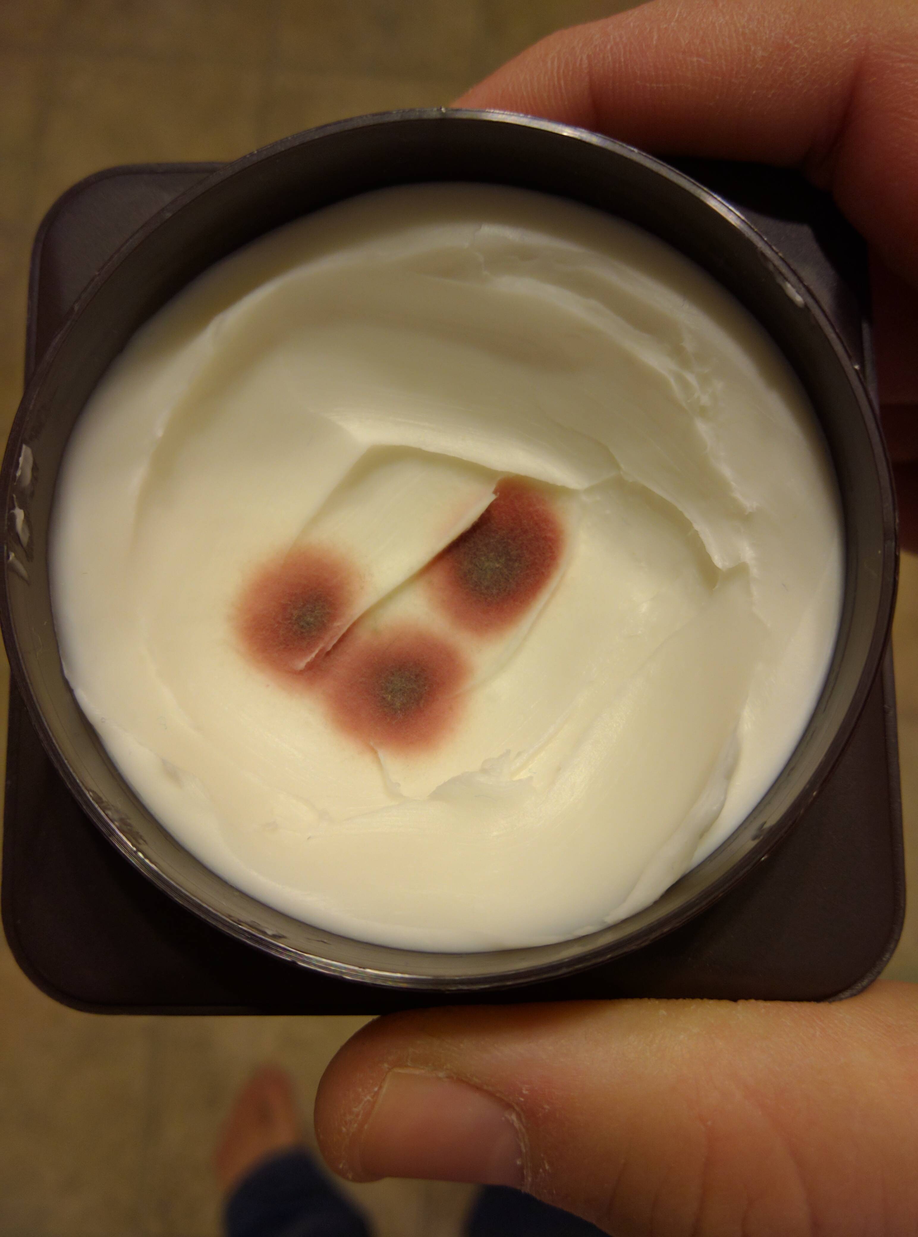 My fiber cream is growing mold! Anybody had this happen? | Scrolller
