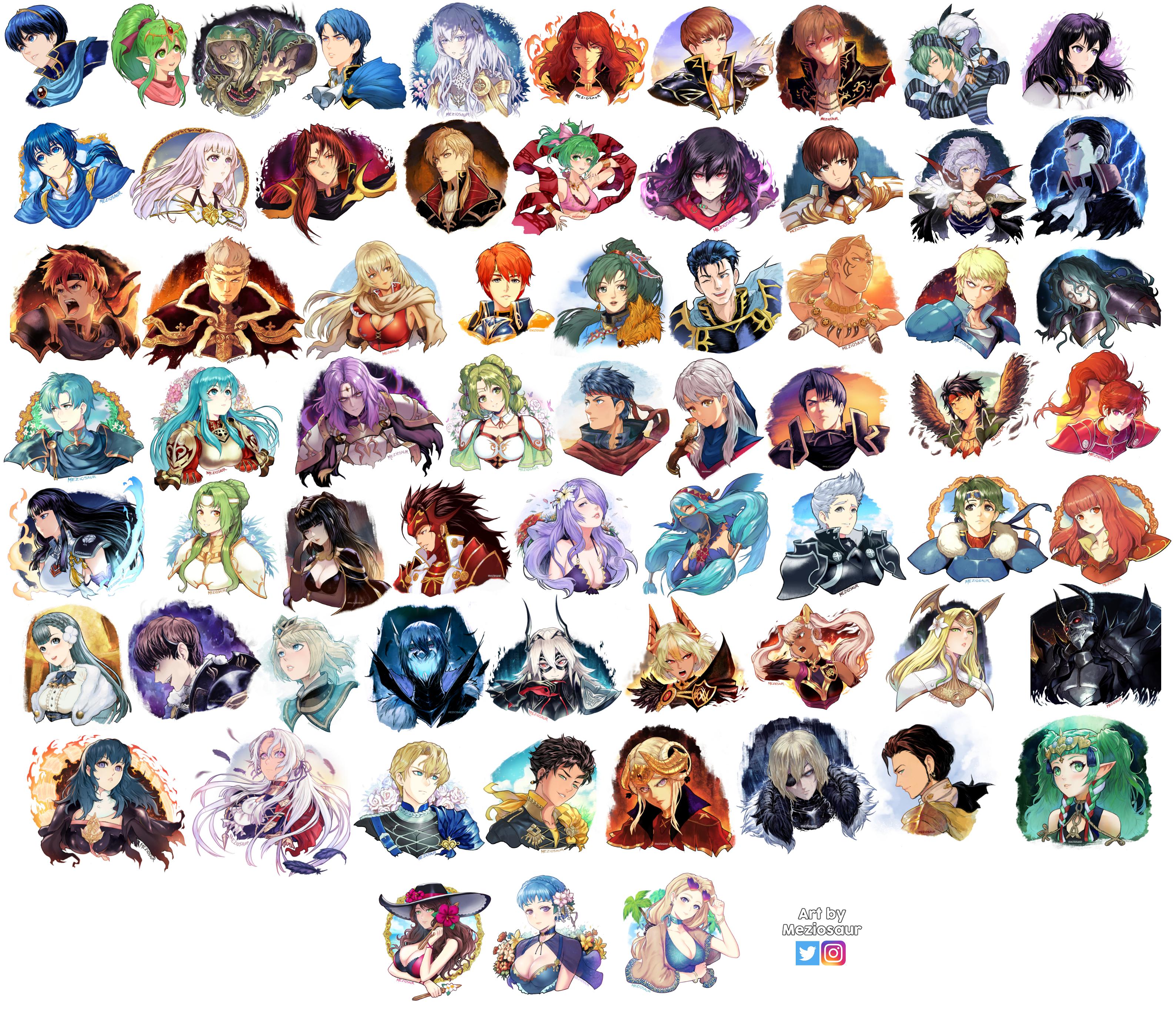 My Fire Emblem Portraits Collection (Big Image) | Scrolller