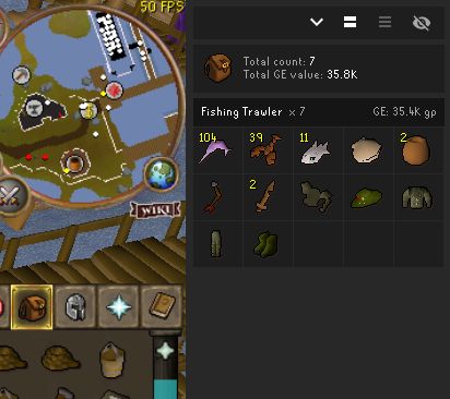 My first 7 games of fishing trawler. | Scrolller