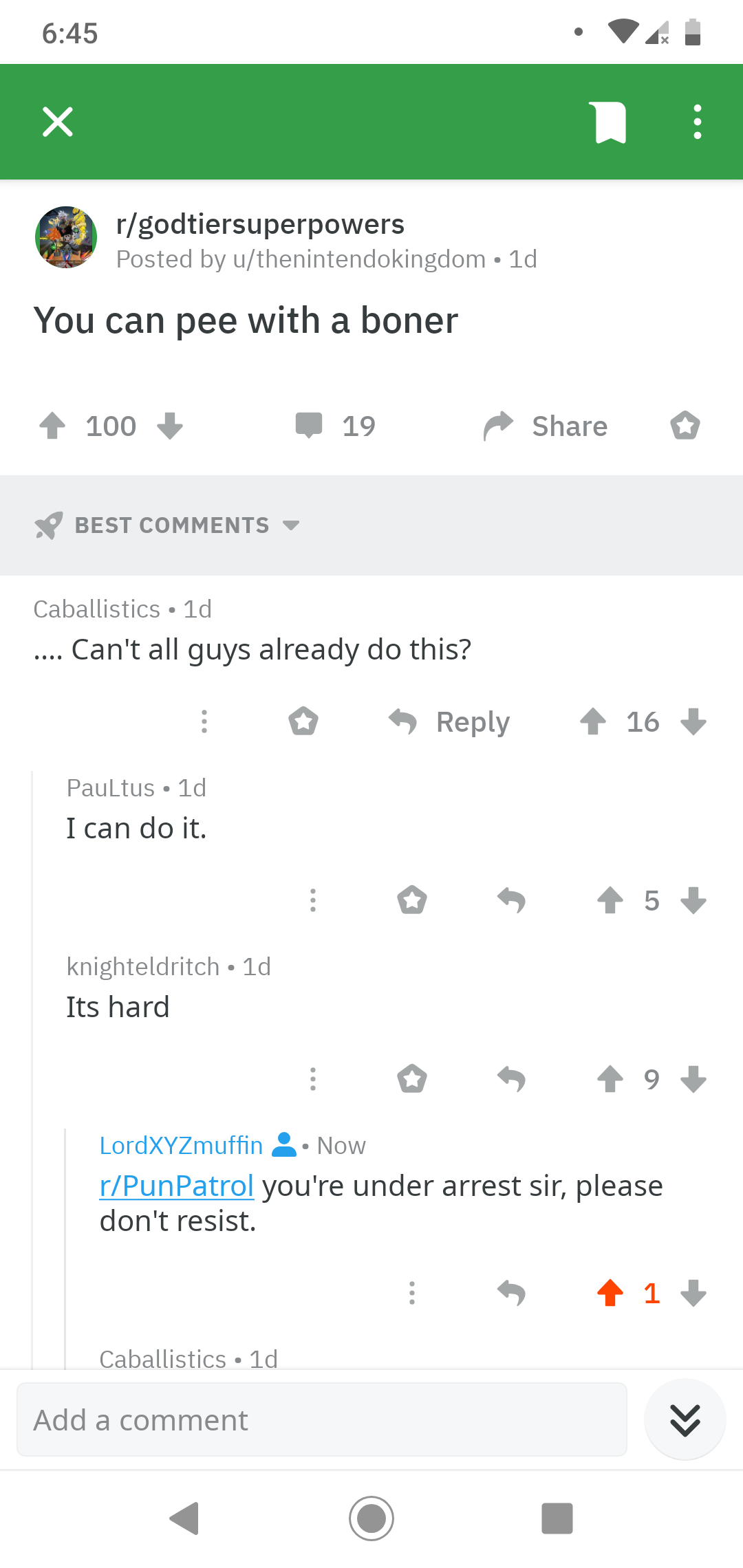 My first arrest. | Scrolller