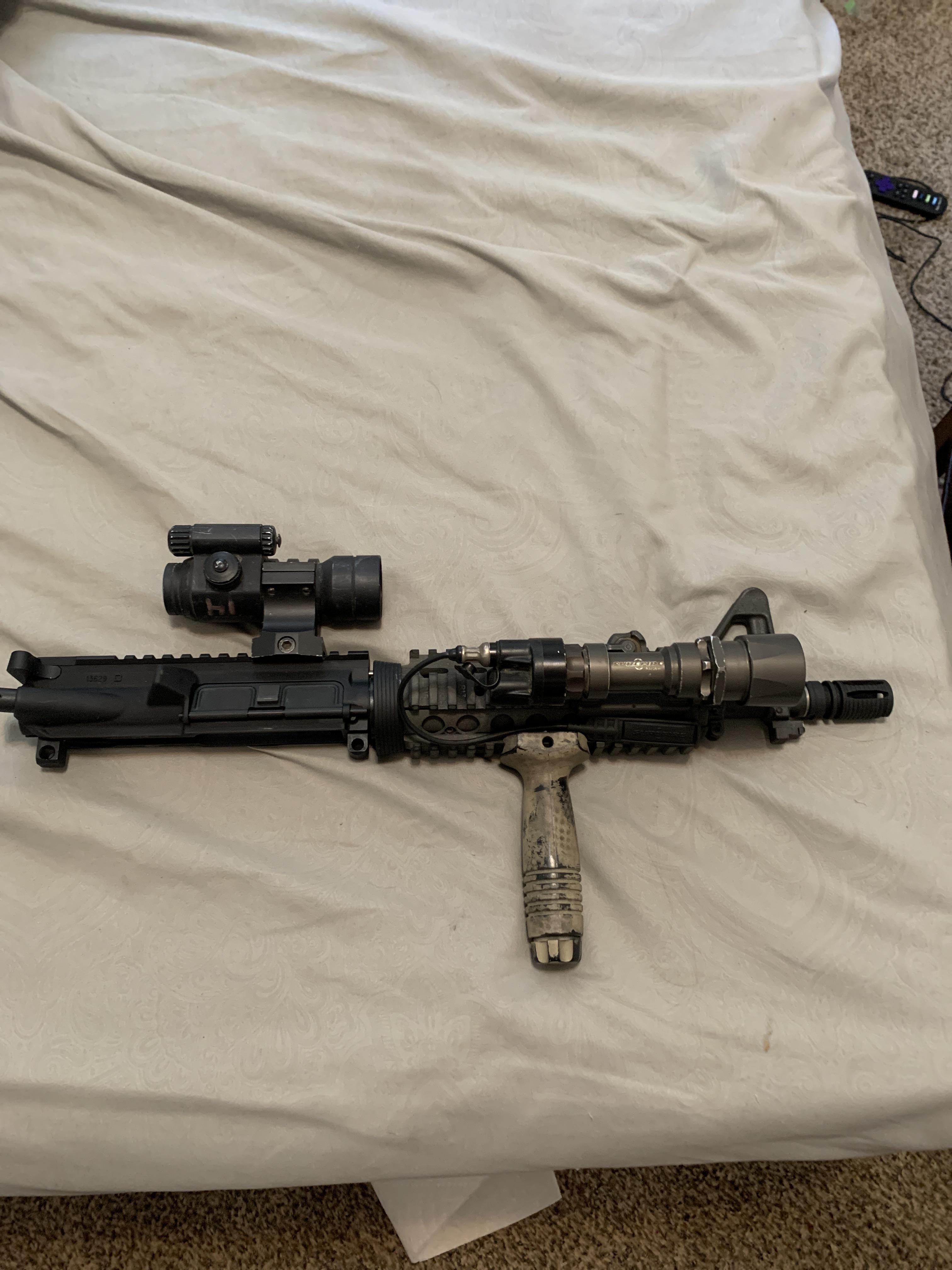 My first attempt at a mk18 mod 0 build it a colt 10.3 upper kac rail ...
