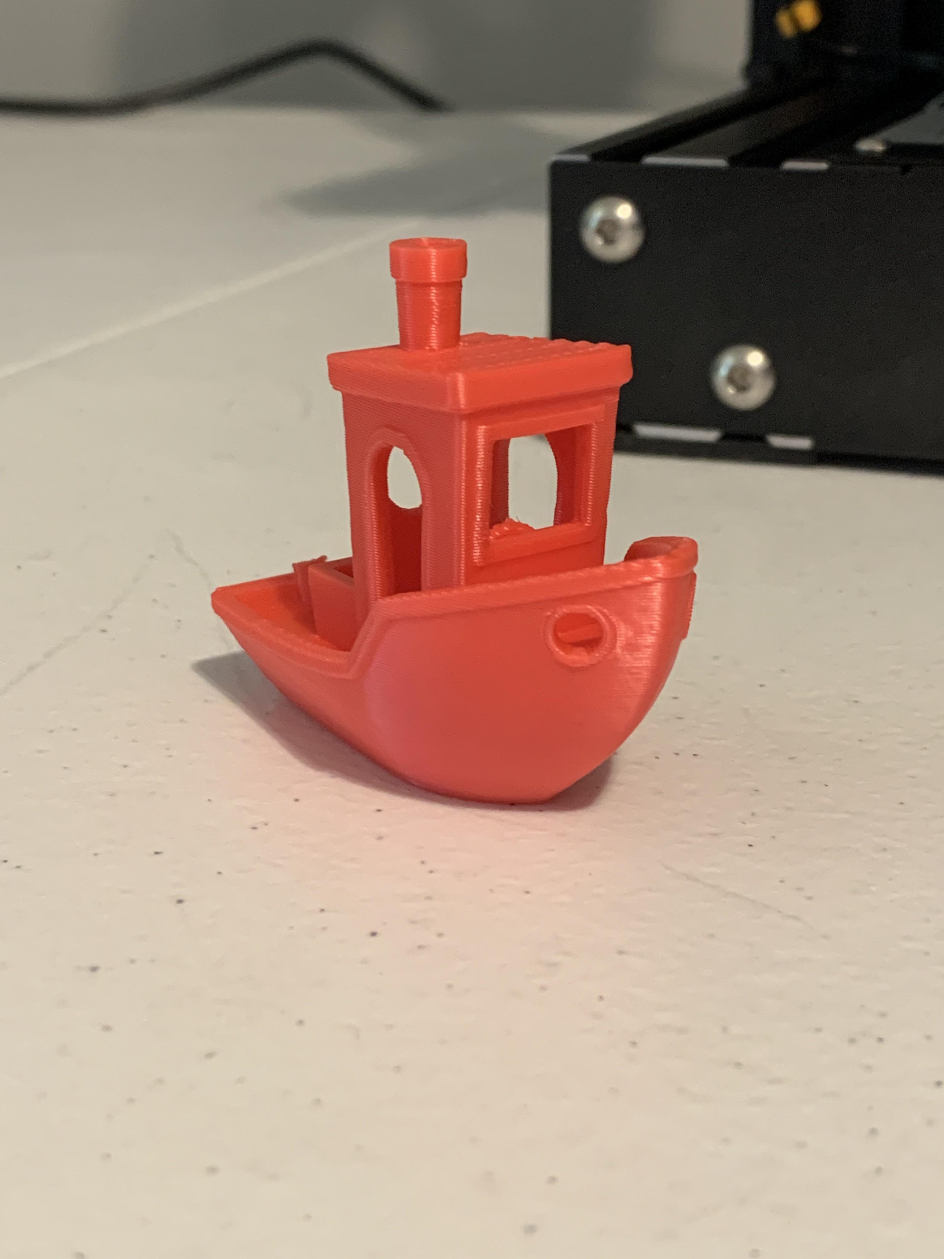 My first benchy using ender 3 | Scrolller