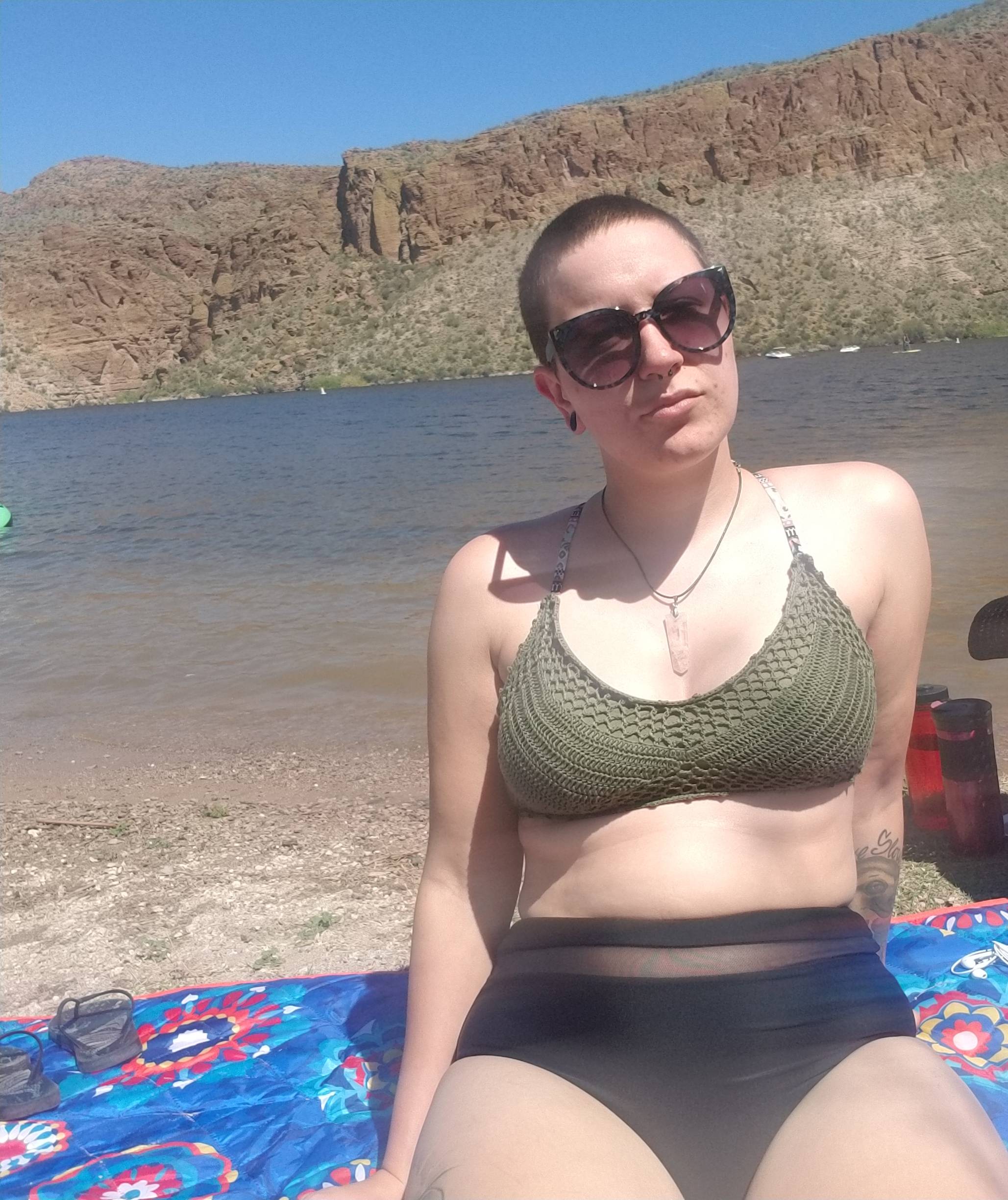 my first bikini in many years.. :) | Scrolller