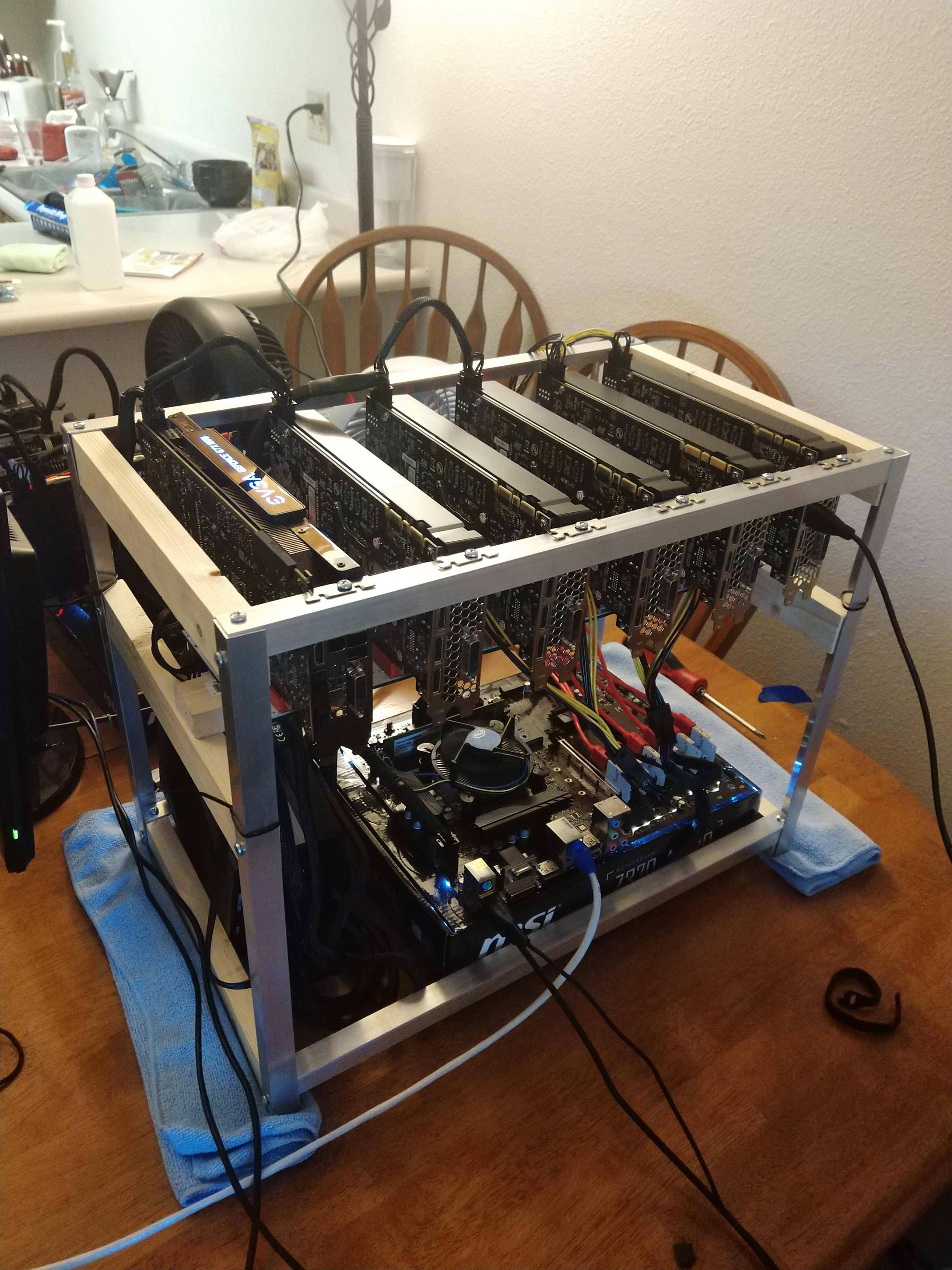 My First complete mining rig | Scrolller