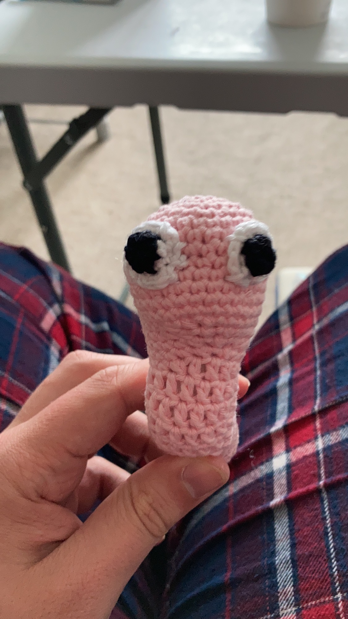 My first completed project, a worm from Worms fame. Feedback welcome ...