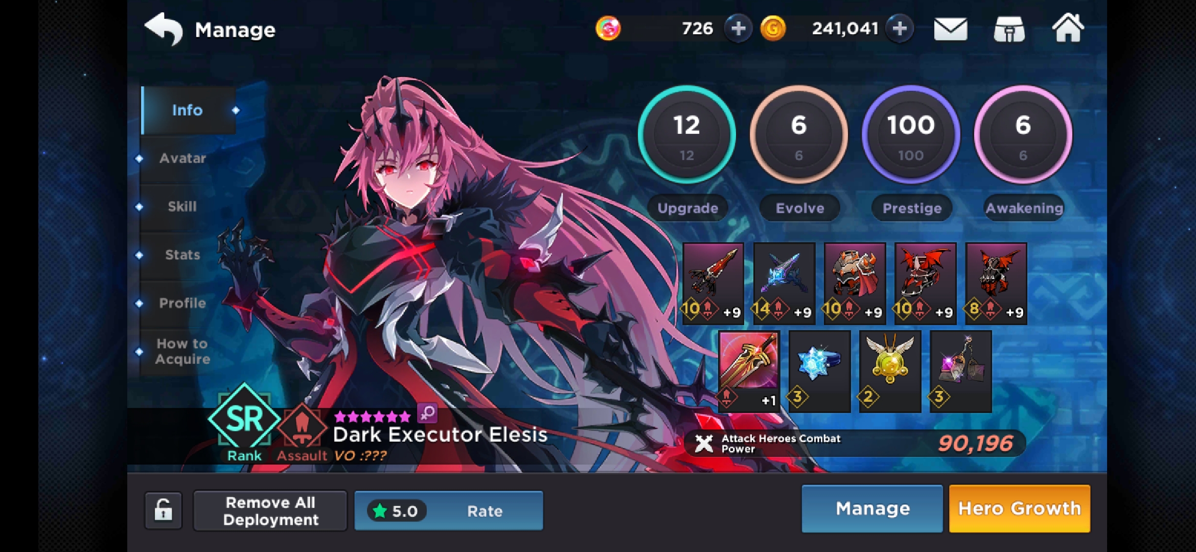 My first fully awakened SR after 5 weeks of playing :D | Scrolller