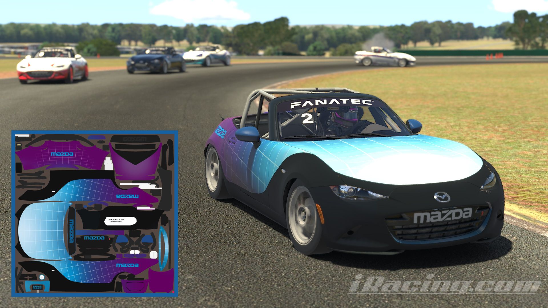 My first iRacing paint job! MX-5 | Scrolller