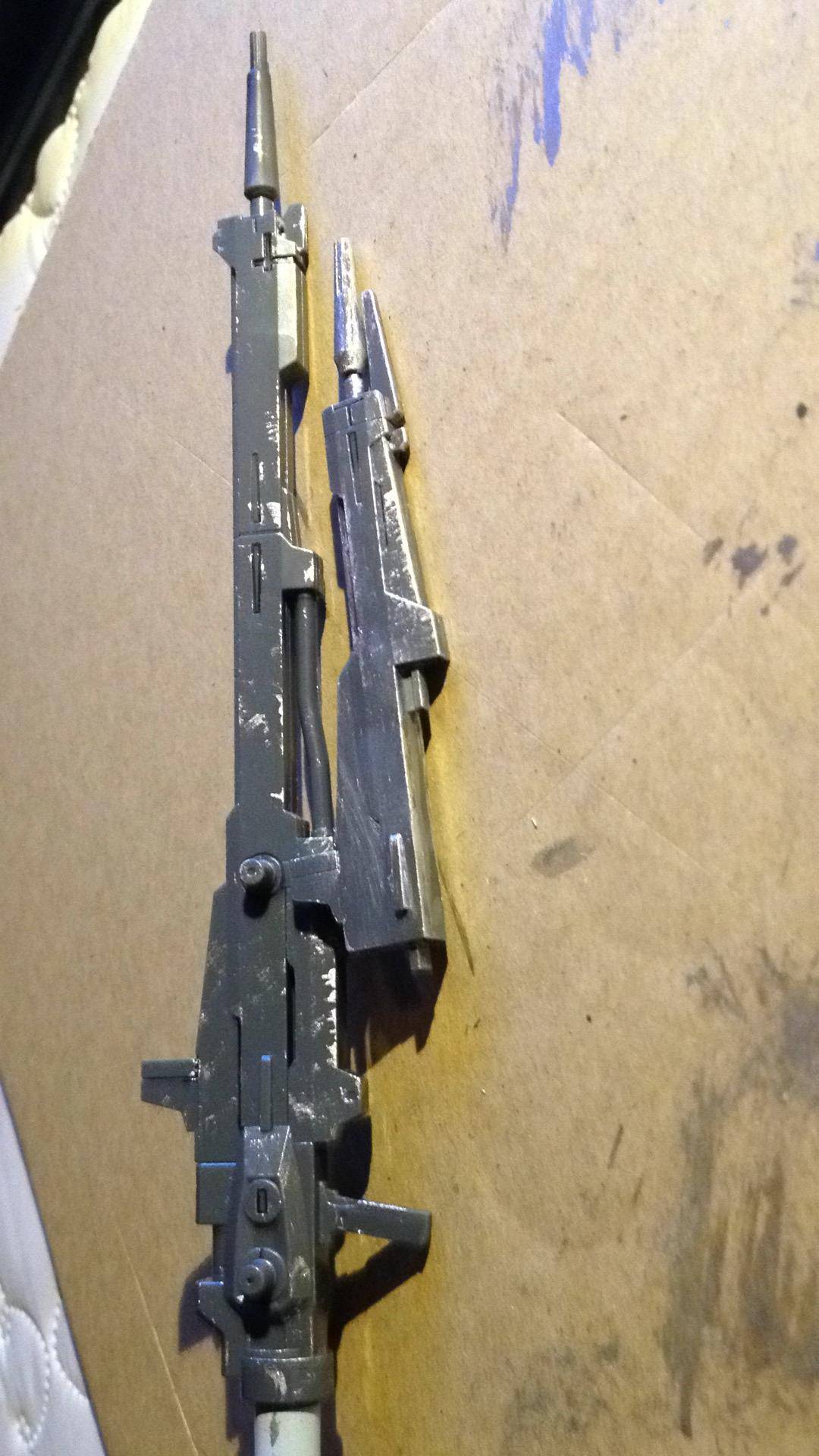 My first/ish attempt at weathering, specifically paint chipping, did I over do it? | Scrolller