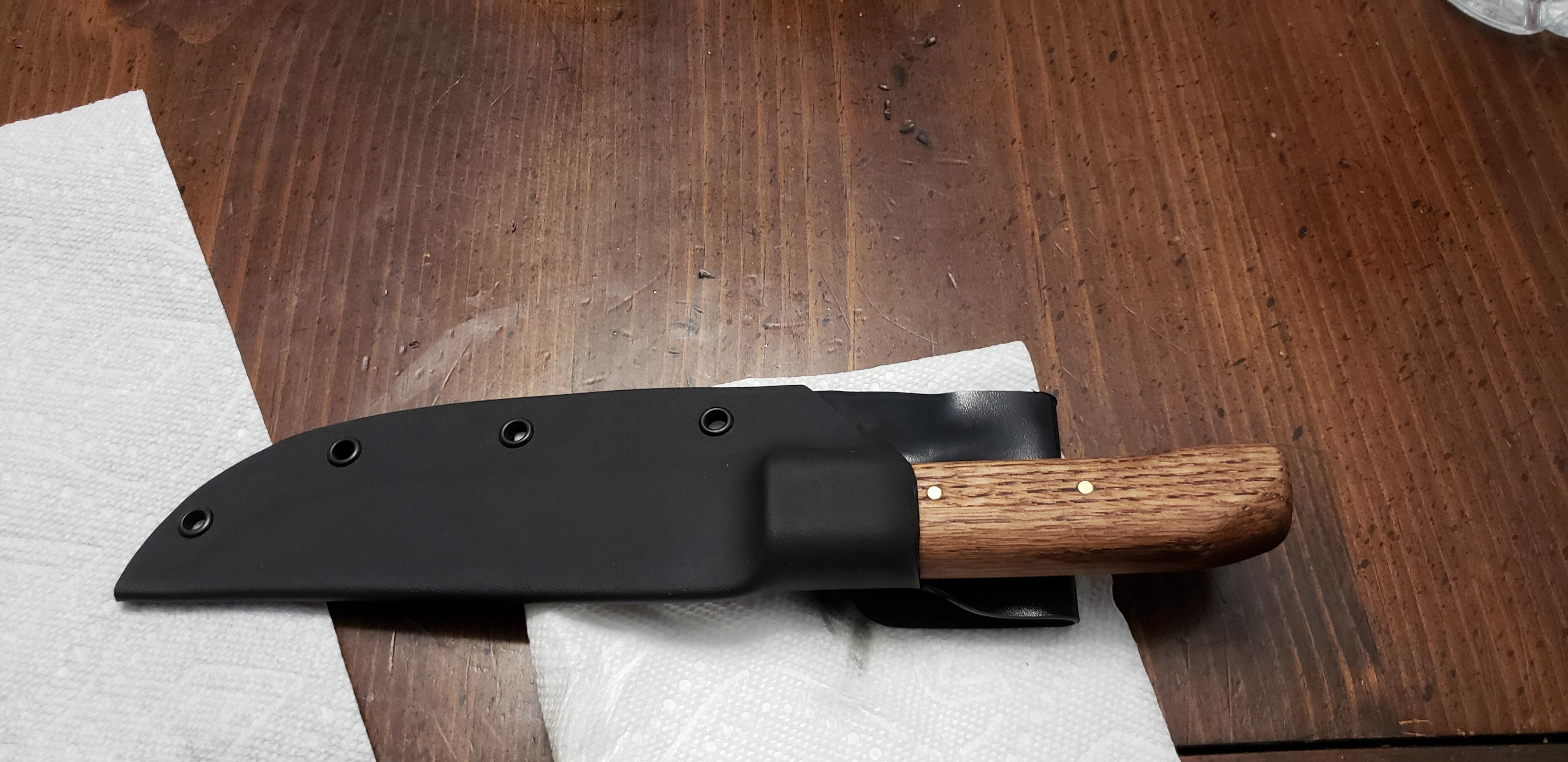 My first knife and sheath | Scrolller