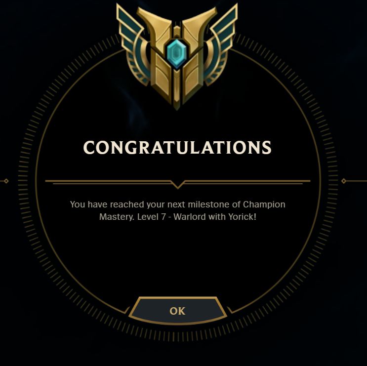 My first mastery 7 in the game! | Scrolller