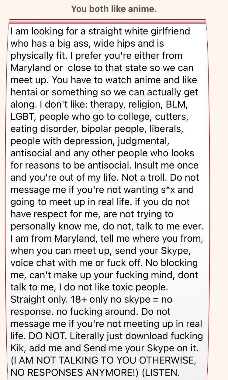 my first neck beard encounter on Omegle of all places | Scrolller