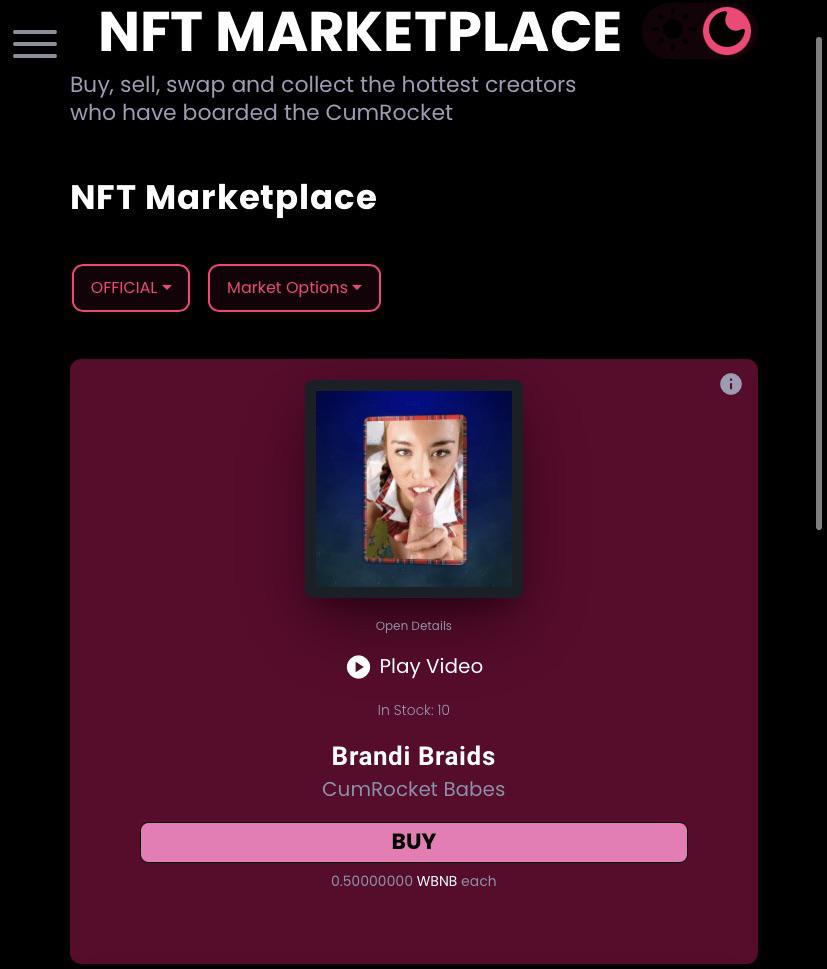 My First NFT is now available! Check out cumrocketcrypto.com and follow r/cumrocket ! Don’t miss ...