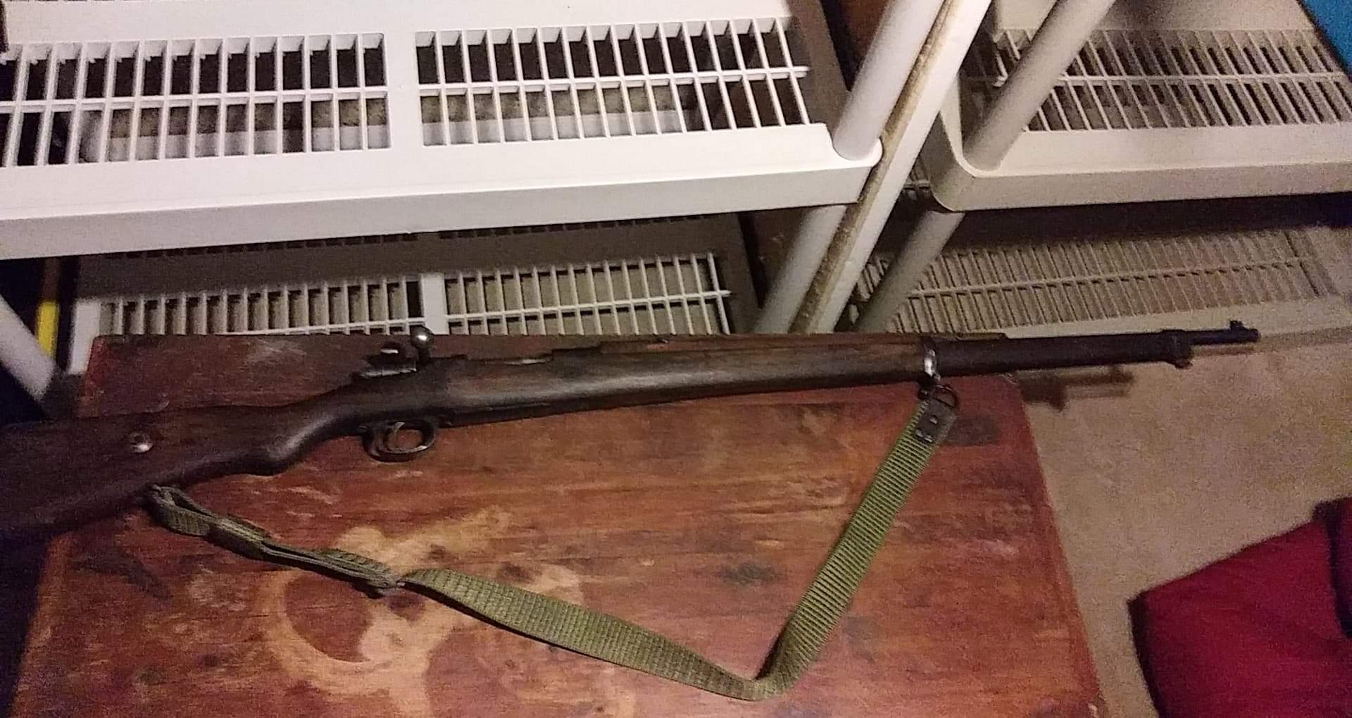 My first post ever but heres my 1944 k.kale the only thing i plan to add is a bayonet to match ...