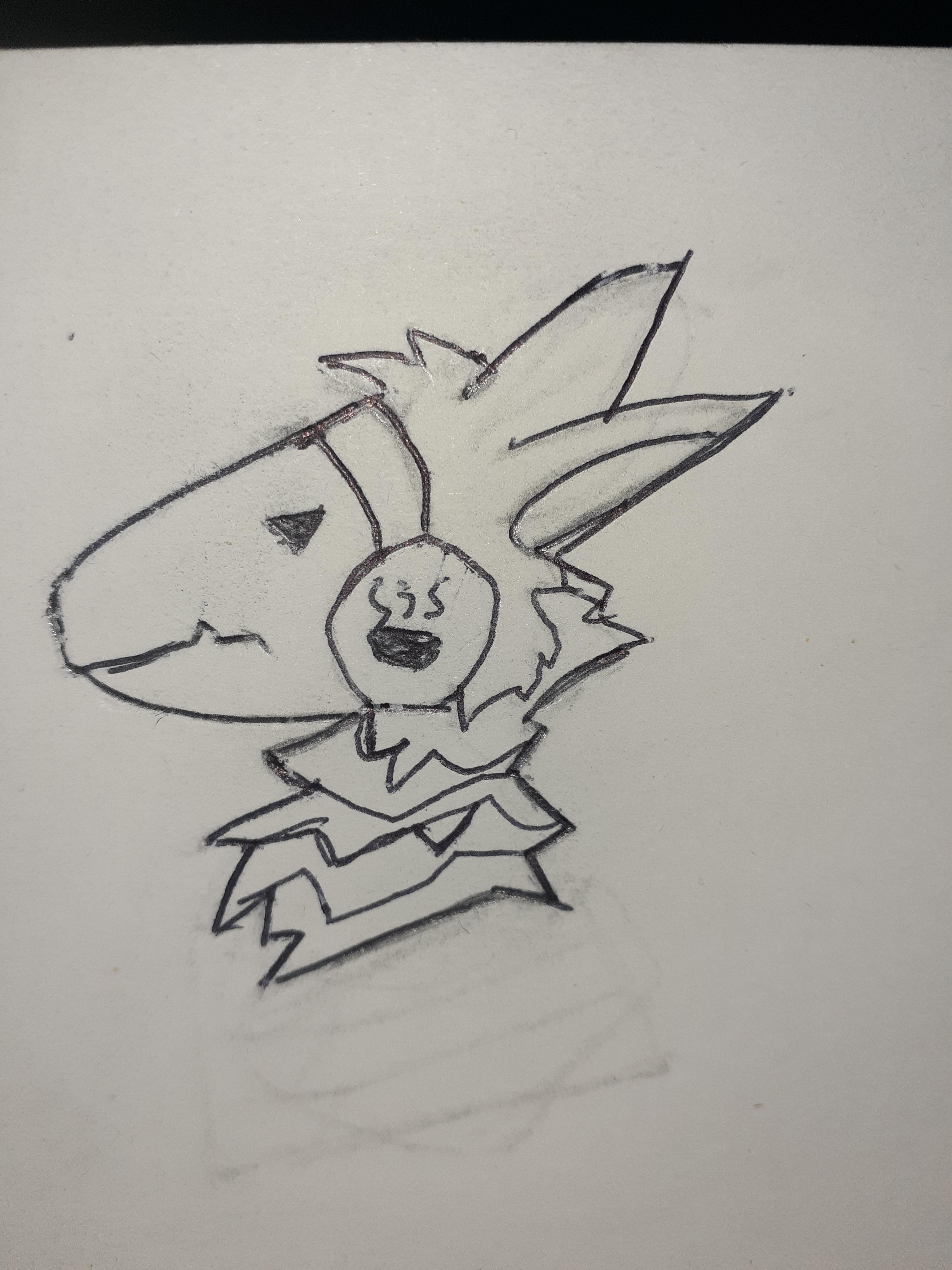 My first Protogen drawing | Scrolller