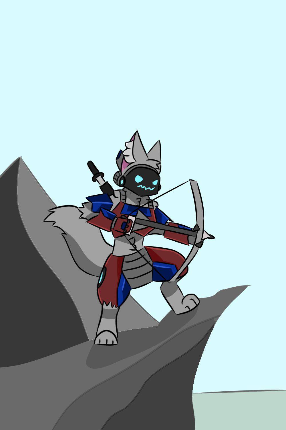 My first protogen- made for a friend... he’s edgy af :) | Scrolller