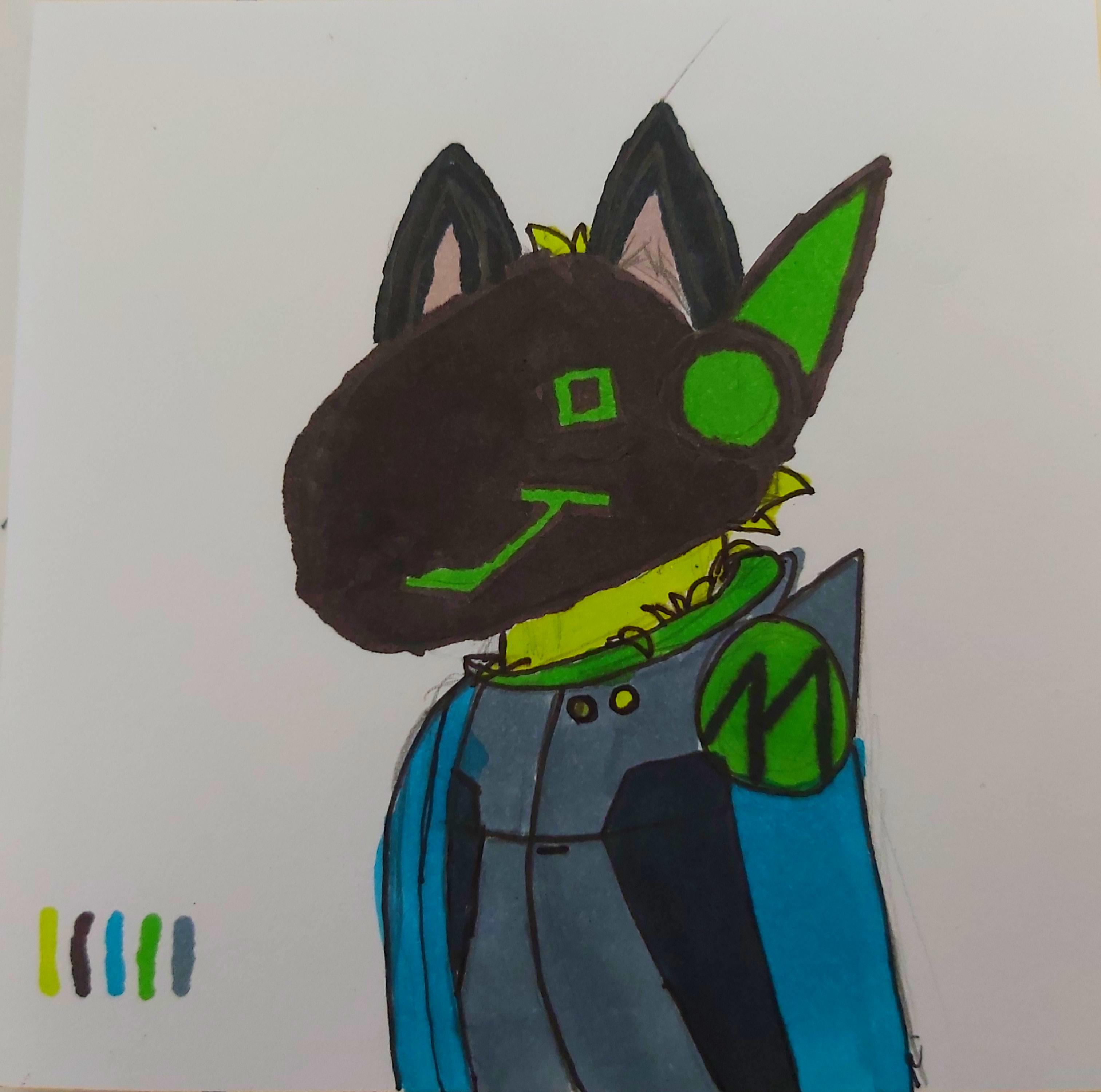 My first Protogen, plz give constructive criticism | Scrolller