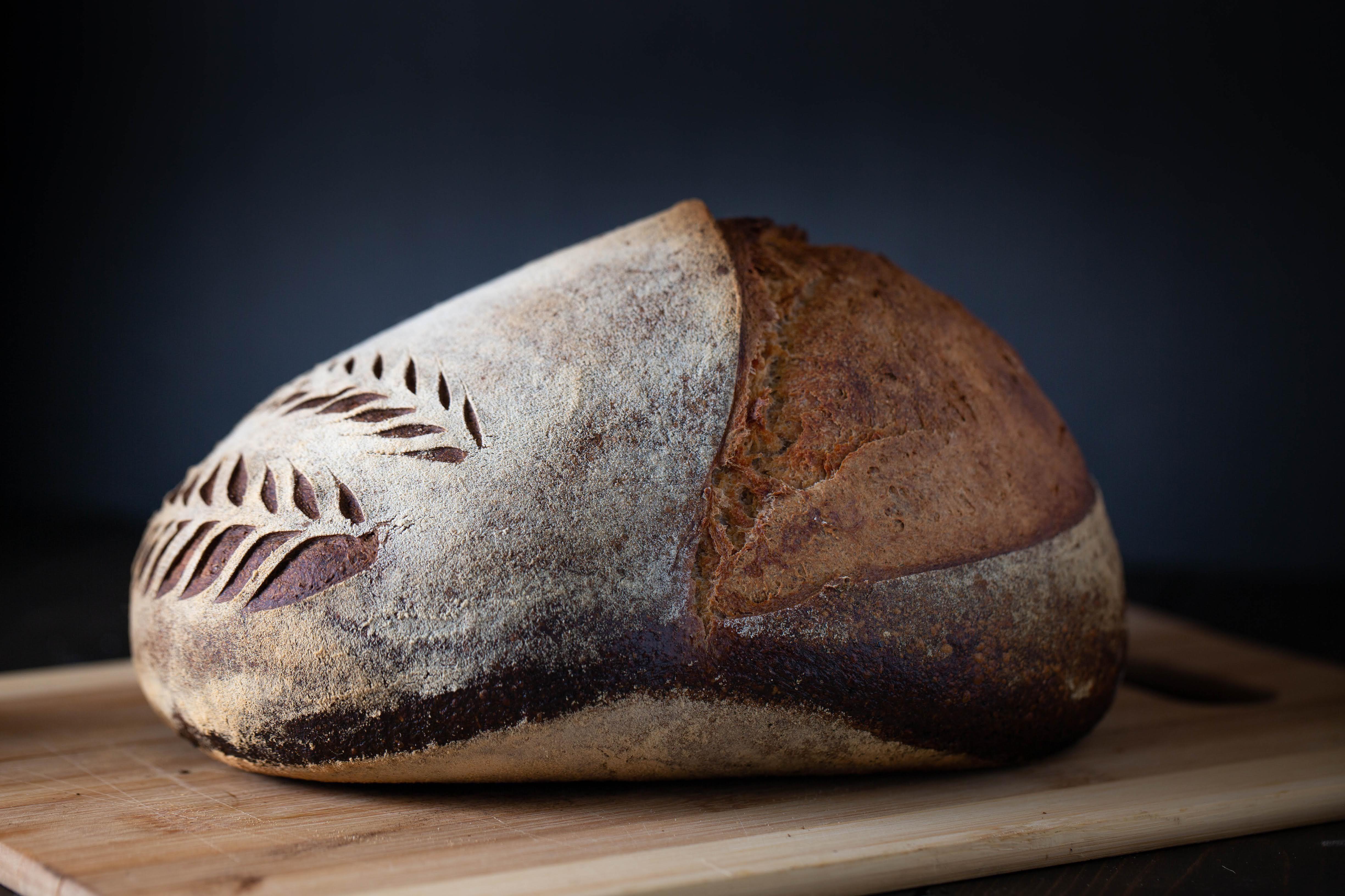 My first sourdough, and from my own first starter. | Scrolller