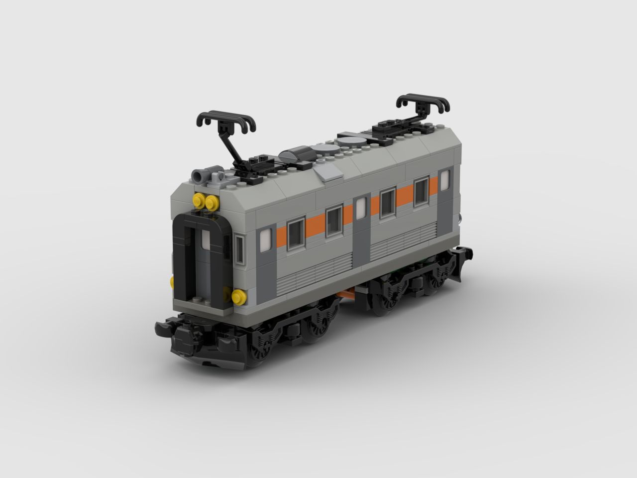 My First Stud.io MOC, the Last Interurban, the South Shore, Criticism Welcome! | Scrolller