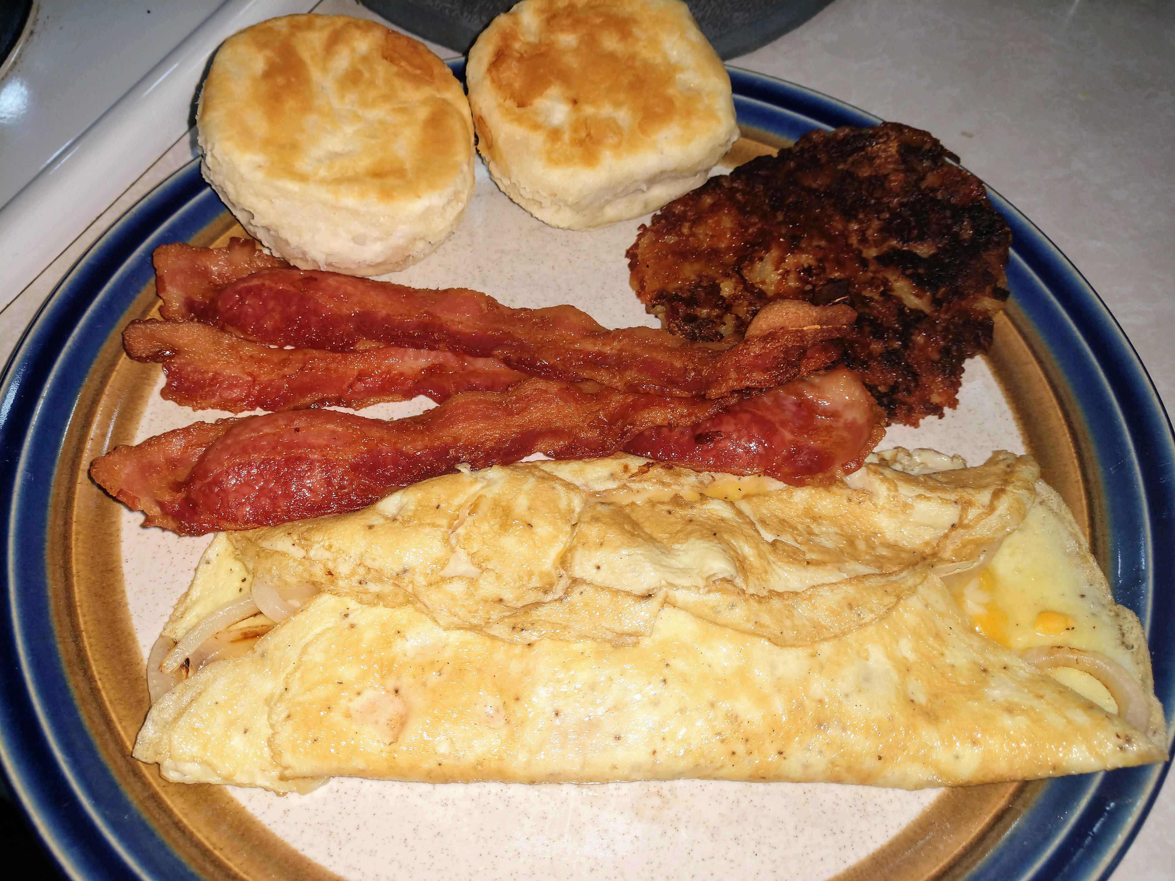 My first successful tri-folded omelette! | Scrolller