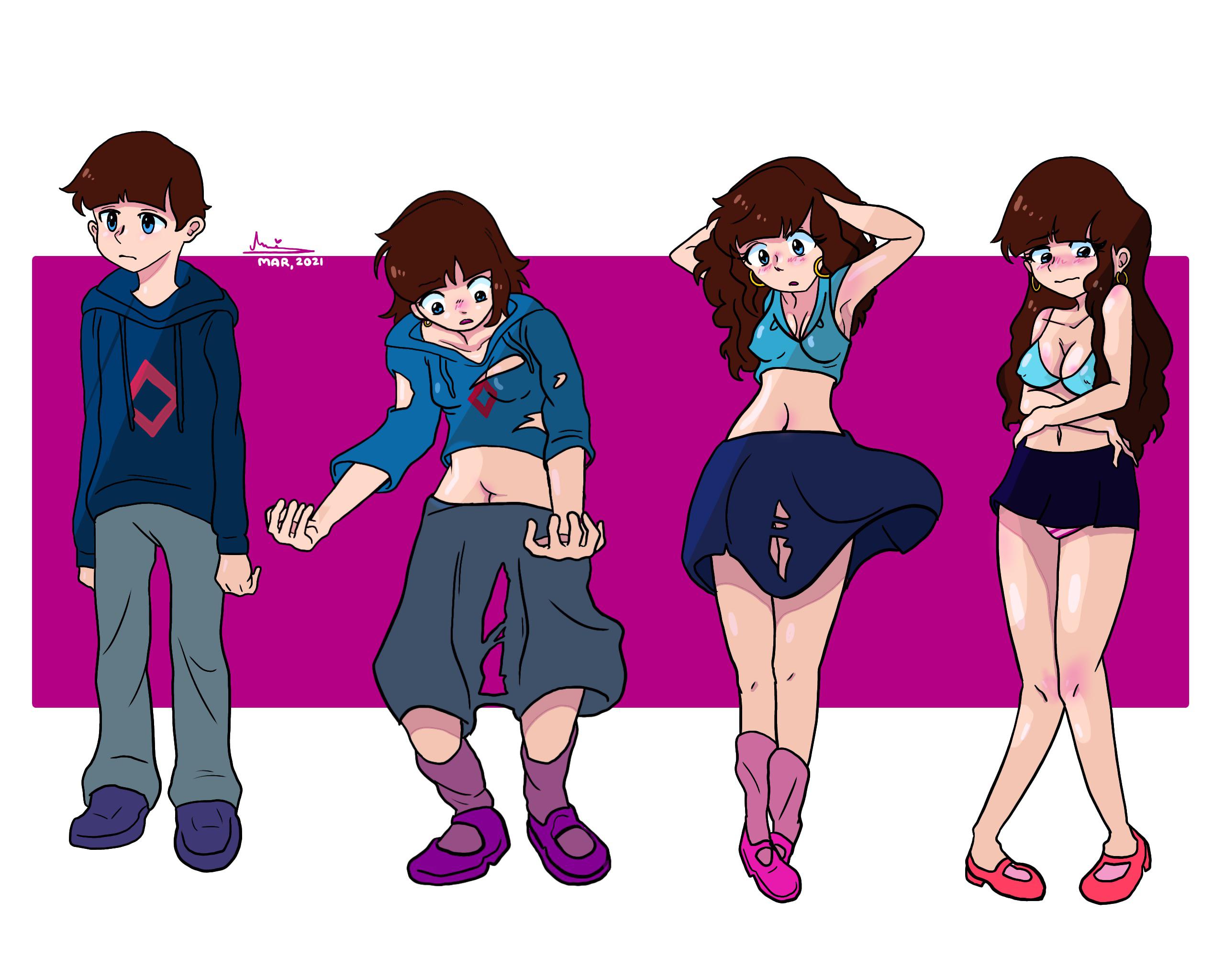 My first transformation artwork! | Scrolller