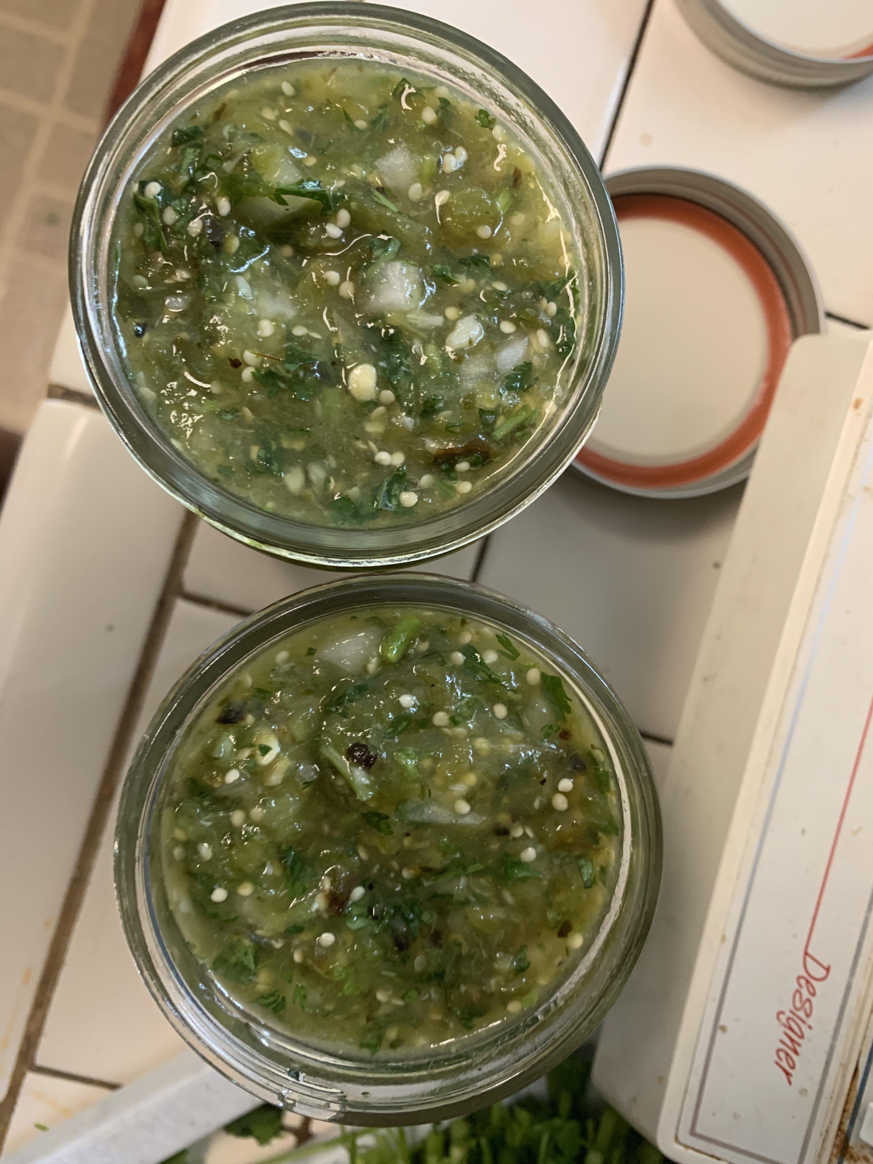 My first try at salsa verde! | Scrolller