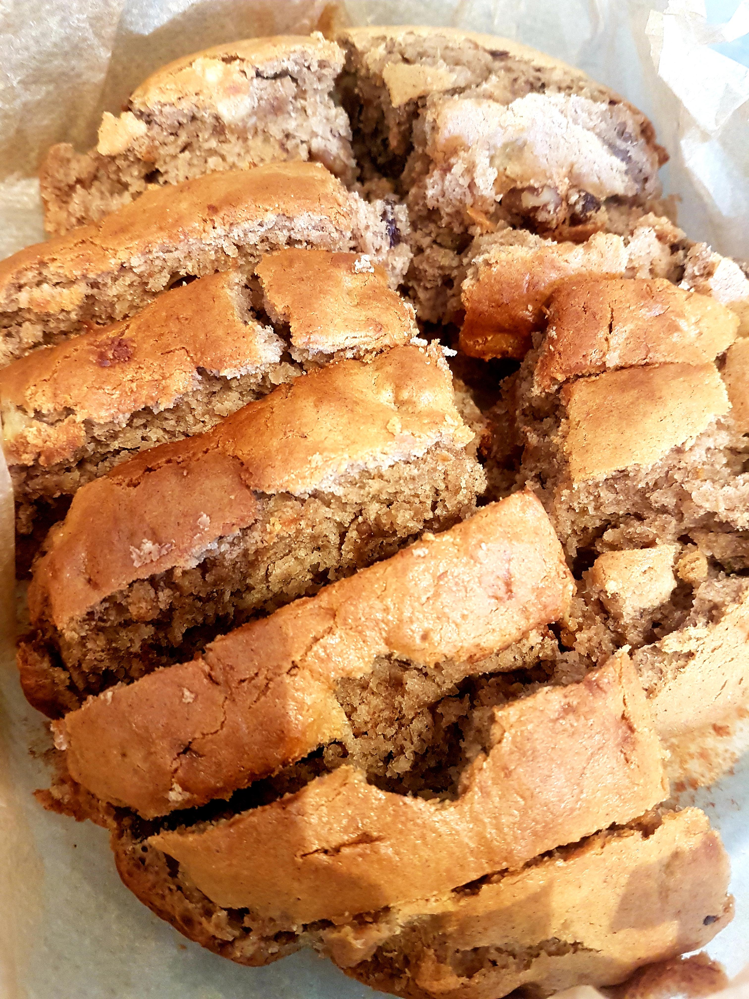 My first vegan bake: banana bread with sultanas and walnuts (easy recipe in comments) | Scrolller
