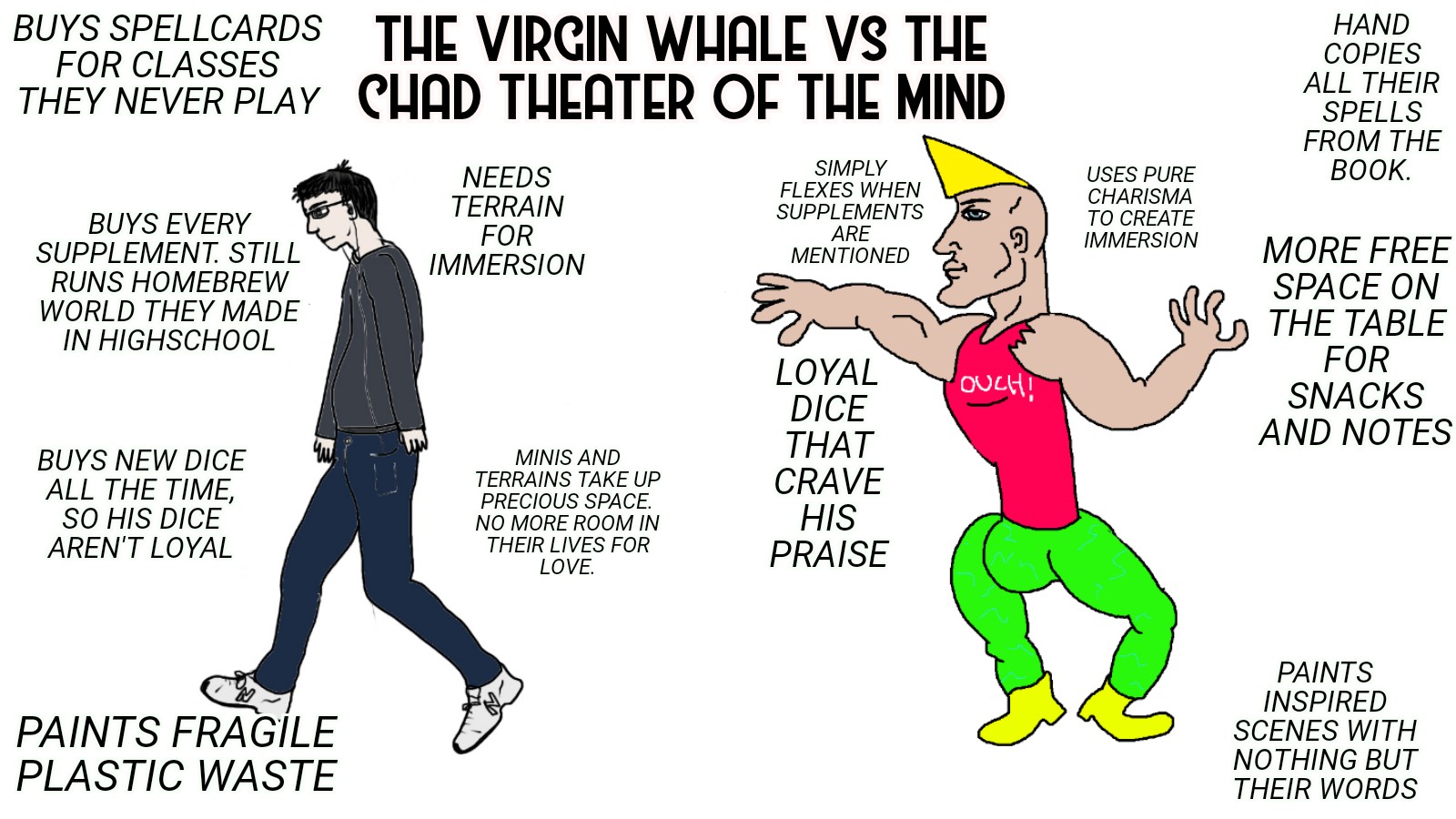 My first Virgin vs Chad | Scrolller