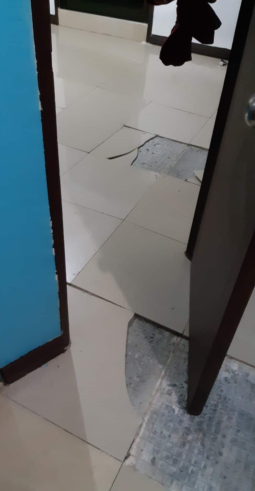 My floor exploded tonight | Scrolller