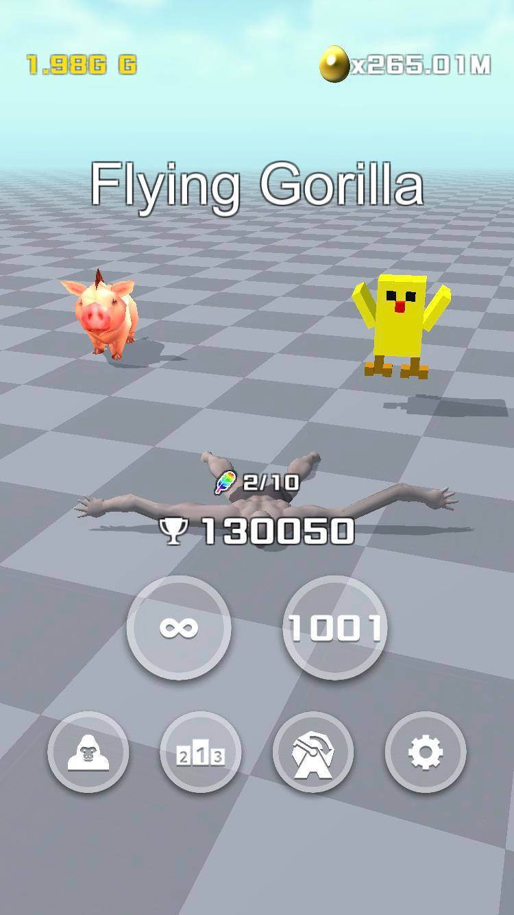 My flying gorilla progress, am I good yet or do I need to keep grinding? | Scrolller