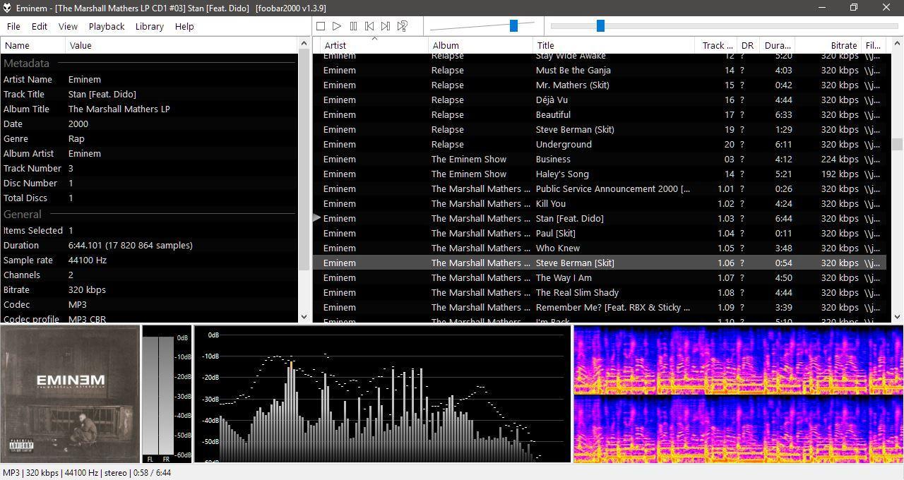 My Foobar2000 layout | Scrolller
