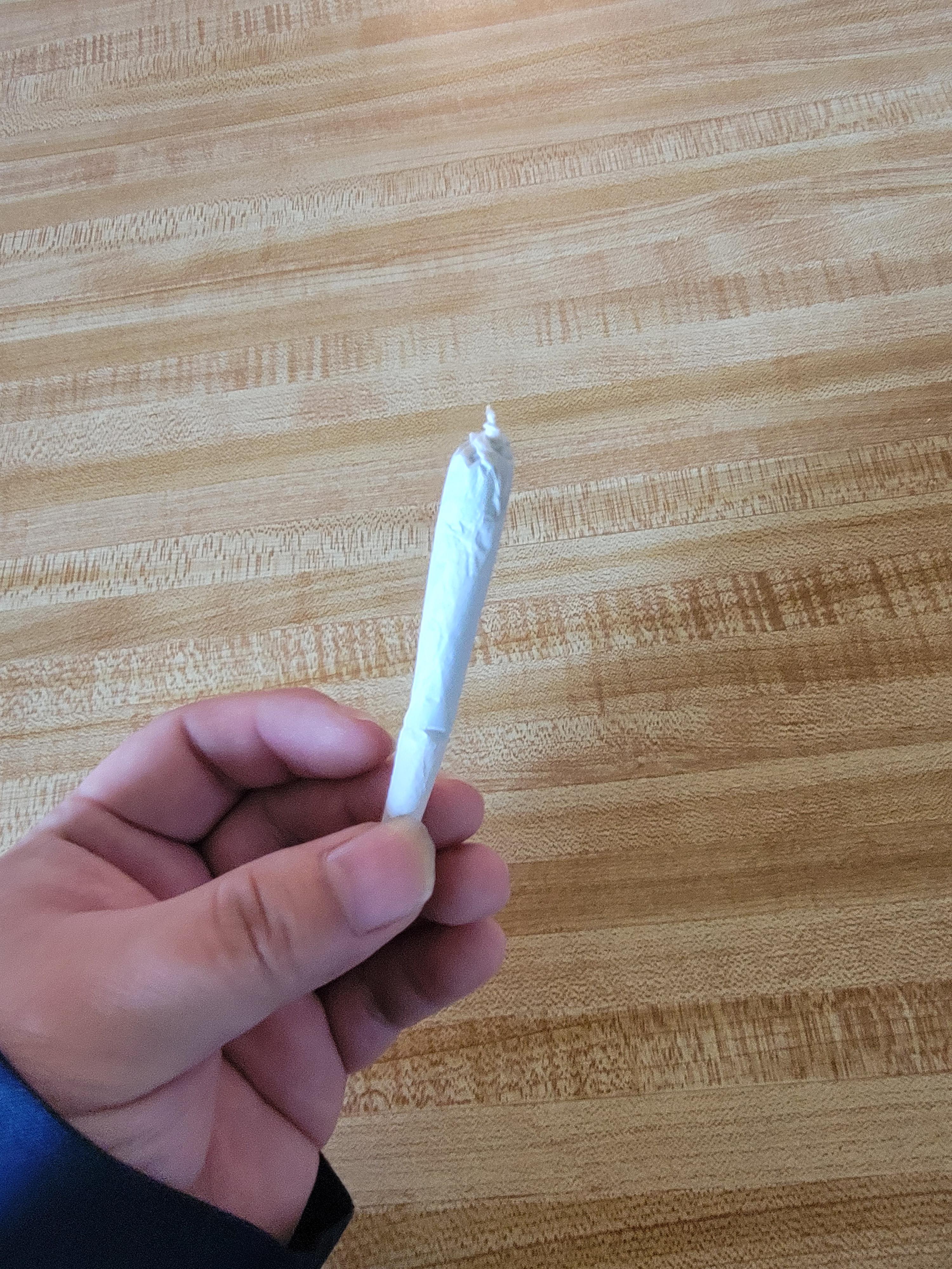 My friend wanted to know how his first joint looks (posted with his permission) | Scrolller