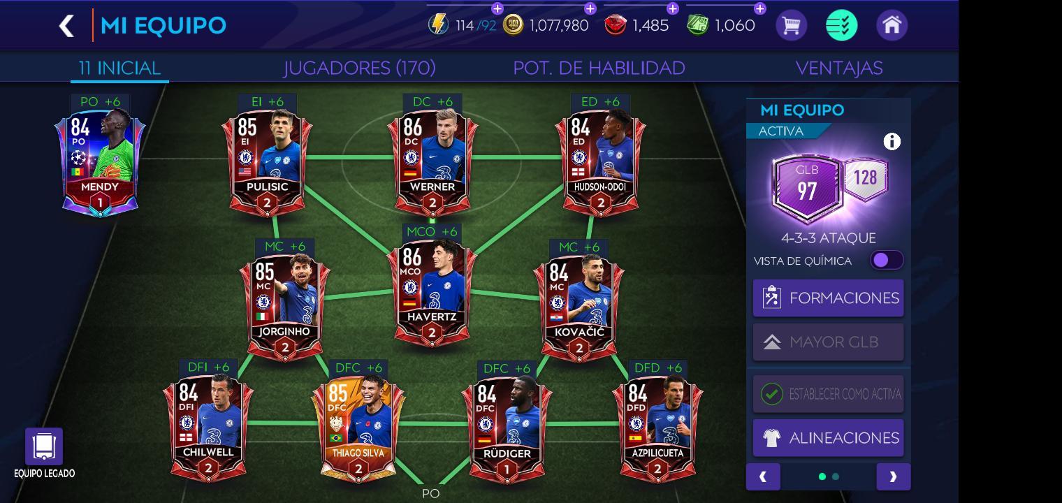 My full Chelsea squad | Scrolller